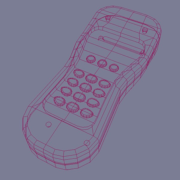 3d model of reply systems keypad