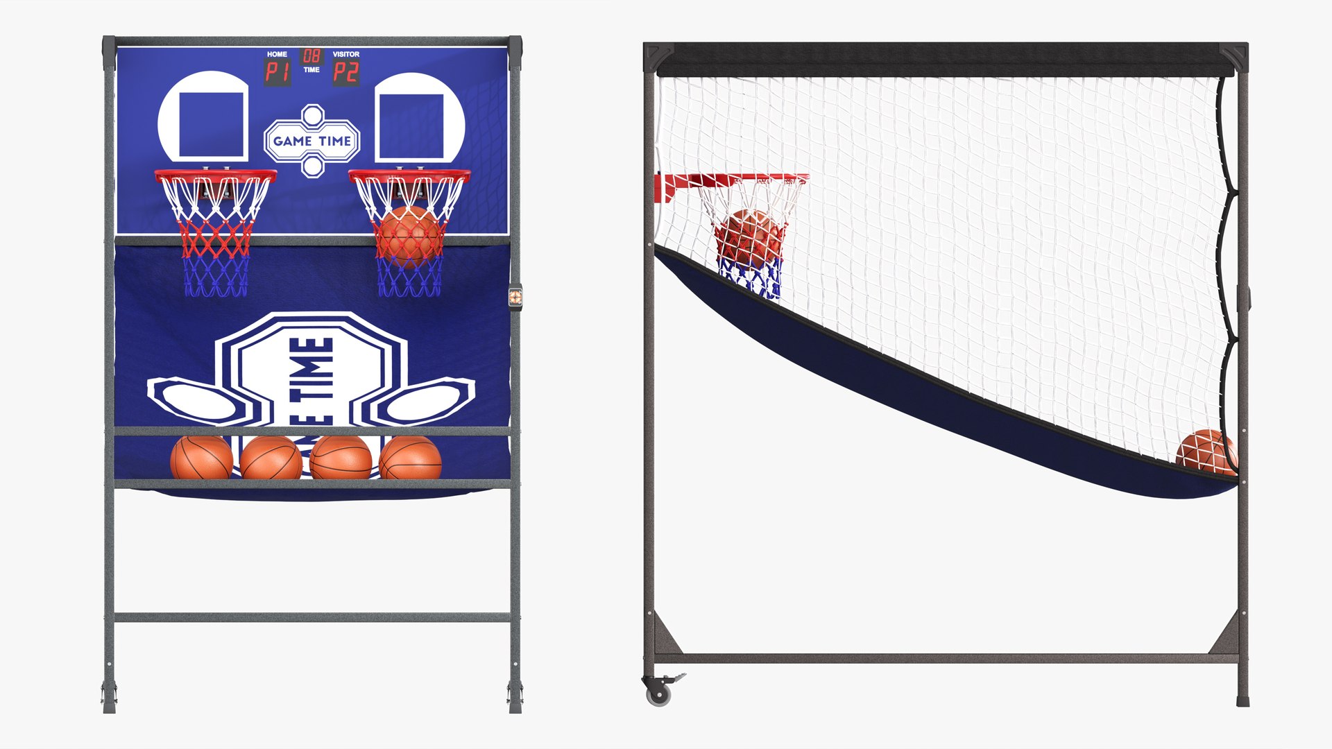Basketball Arcade Game Model - TurboSquid 2154232