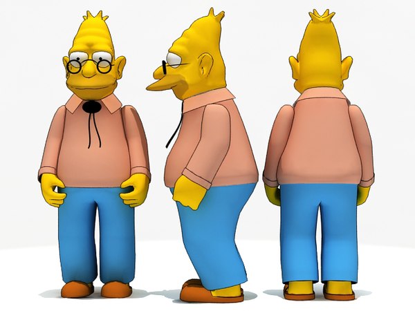 Coleção Simpsons 1 Modelo 3D - TurboSquid 711194