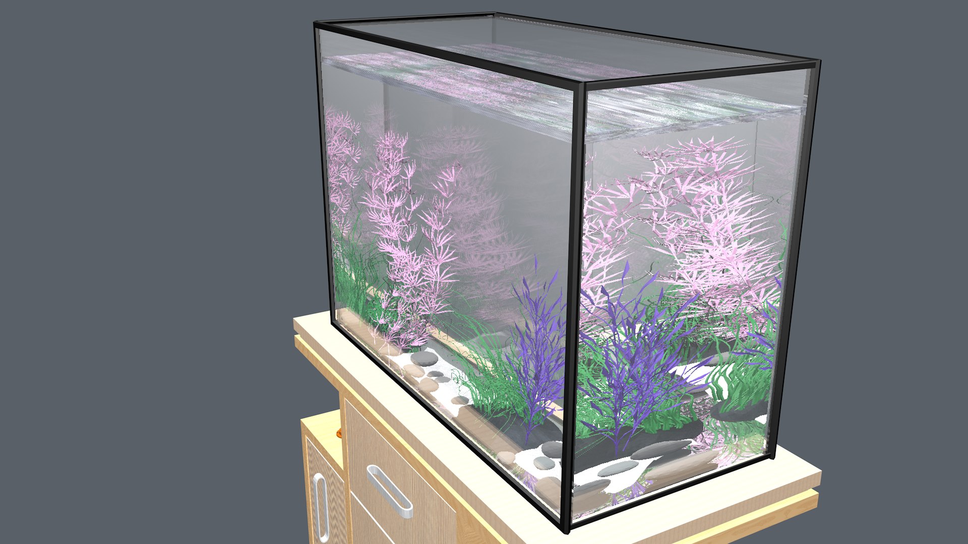 Aquarium Table Water Model - TurboSquid 1216330