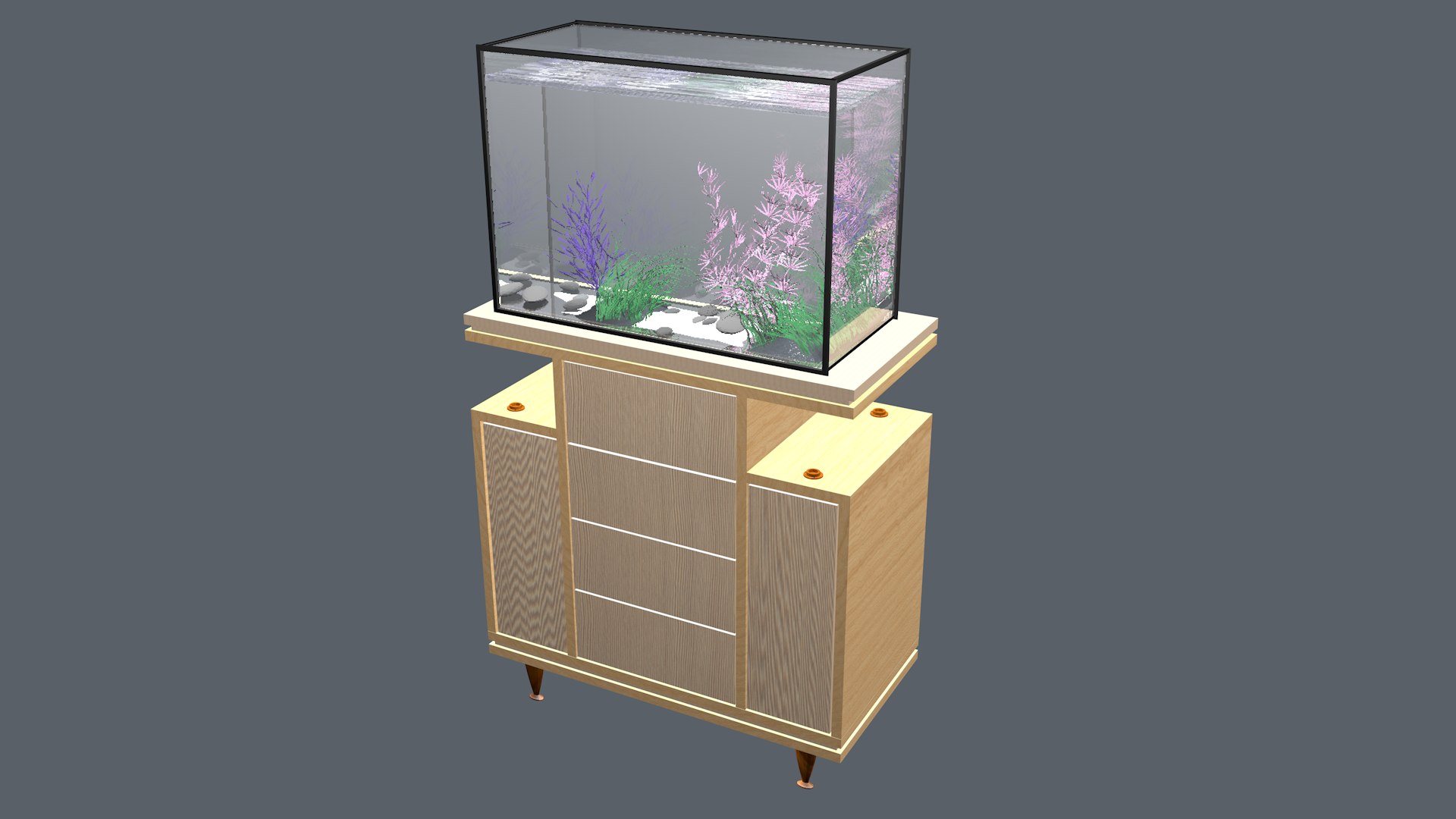Aquarium Table Water Model - TurboSquid 1216330
