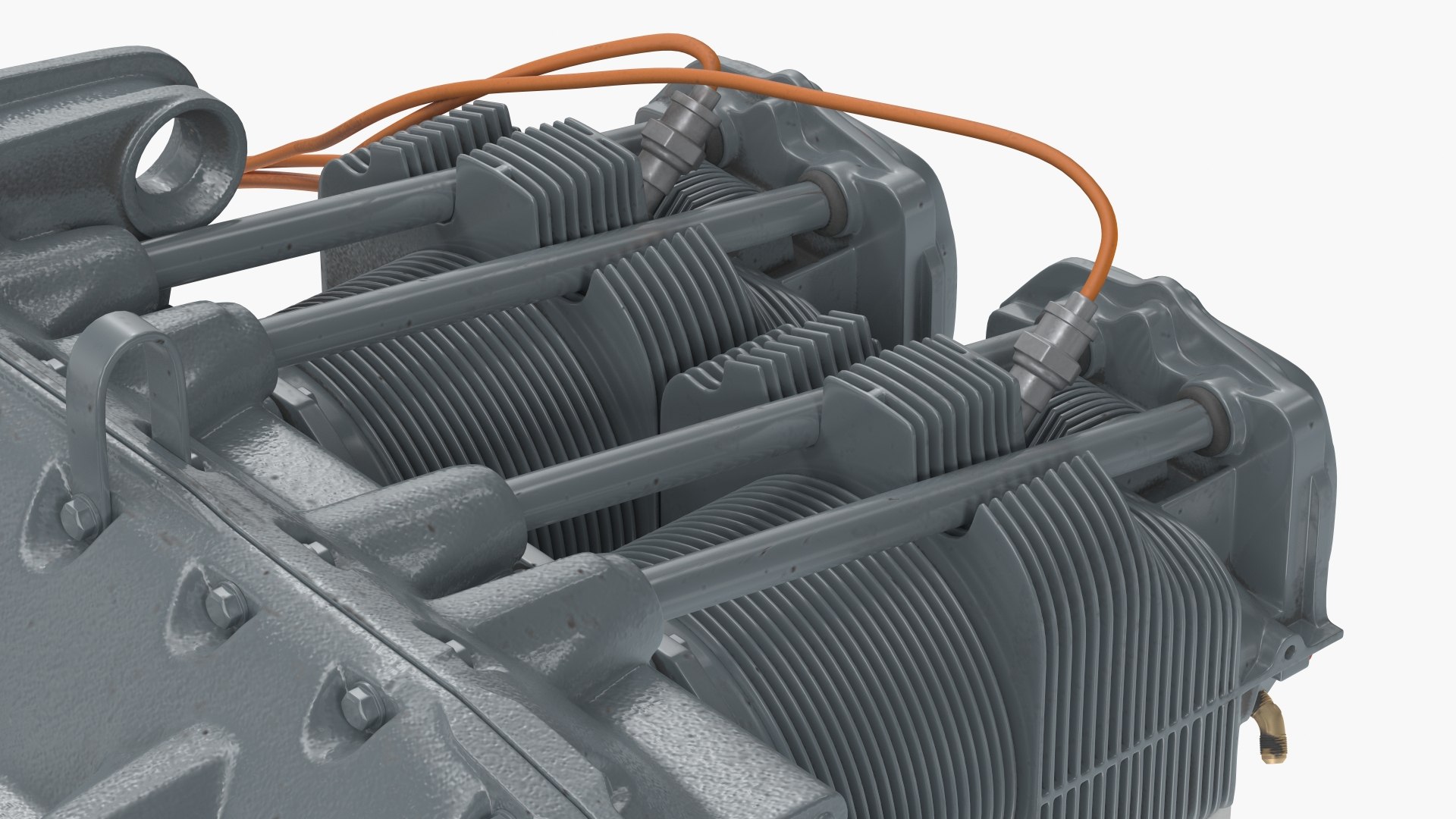 3D Piston Aero Engine model - TurboSquid 1987007