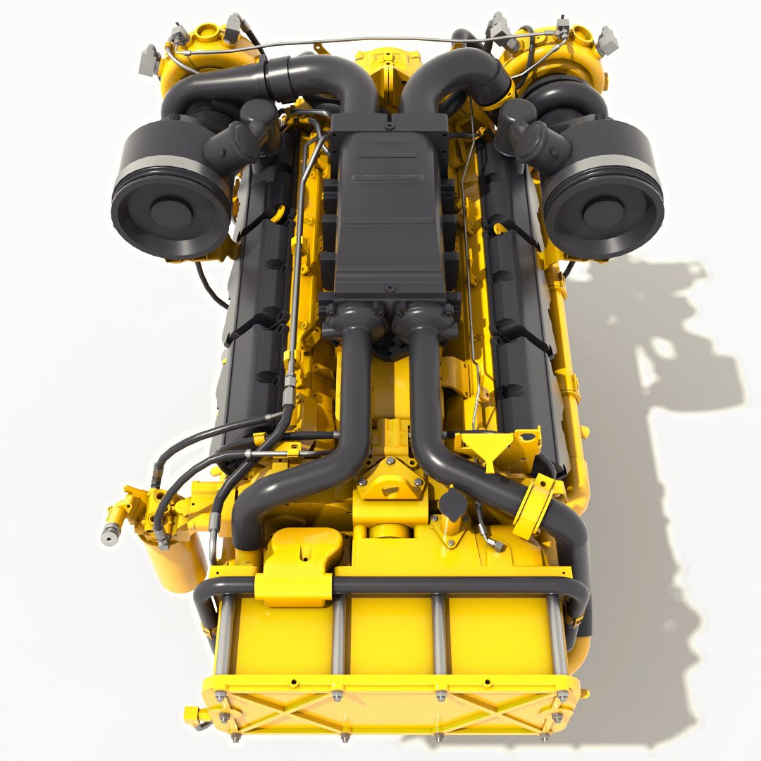 3D heavy engine model - TurboSquid 1166440