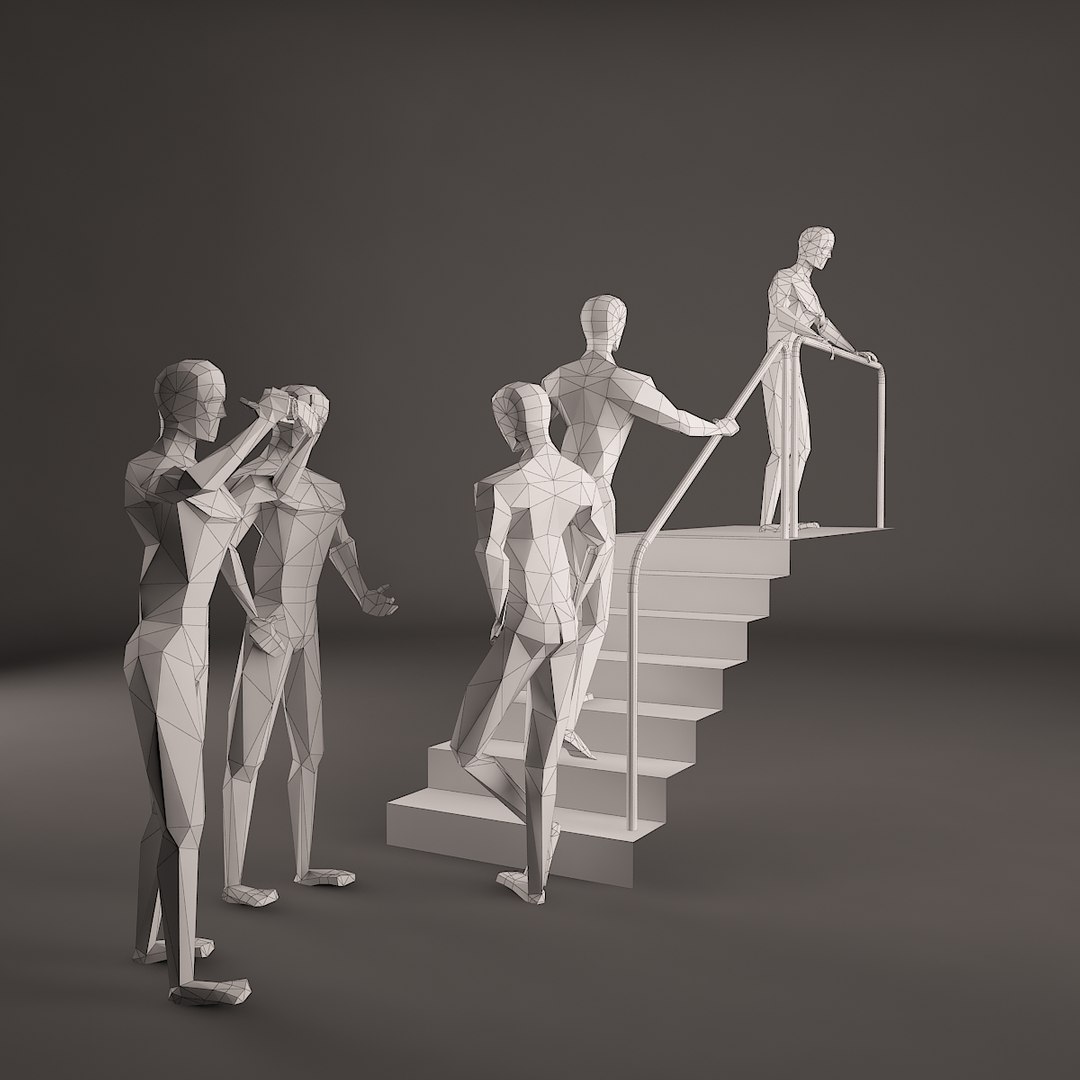 Man Figure 3d Model