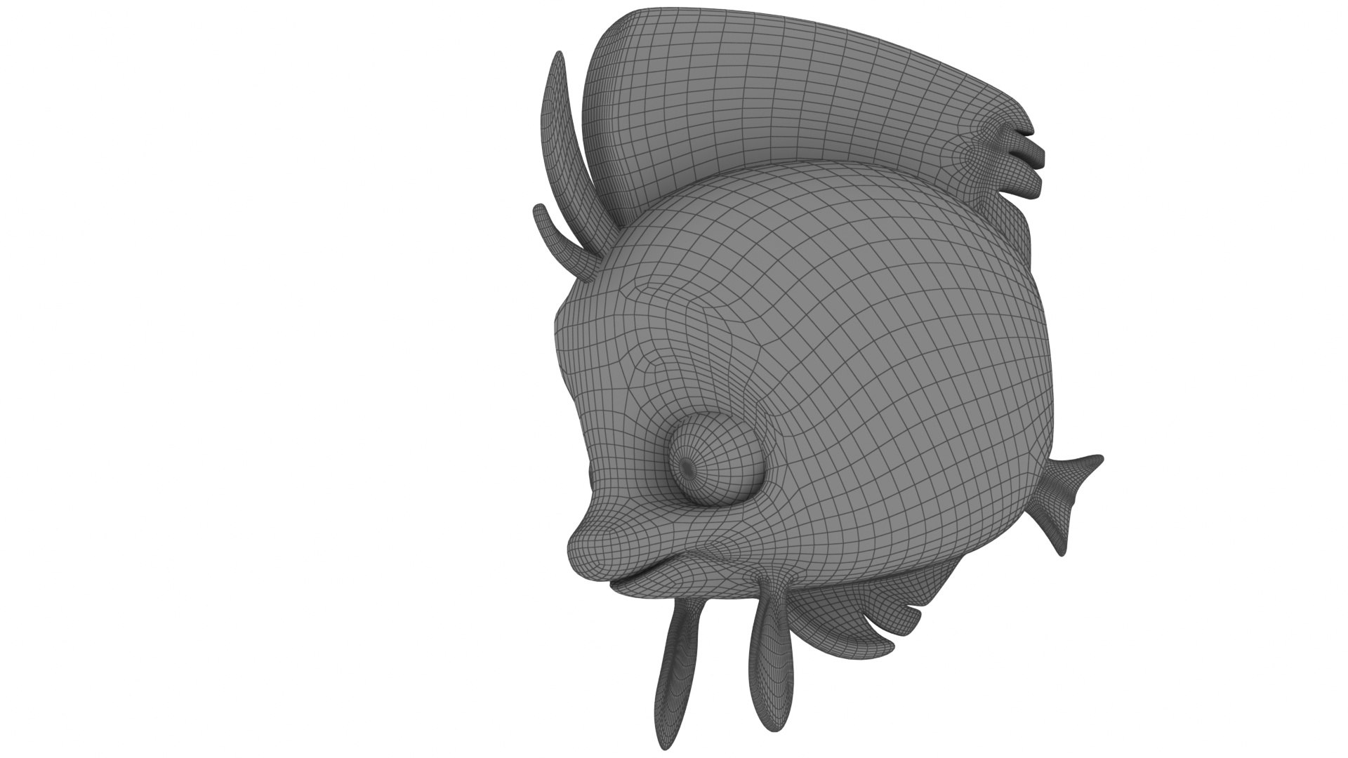 3D Model Cartoon Small Fish 06 - TurboSquid 2073014