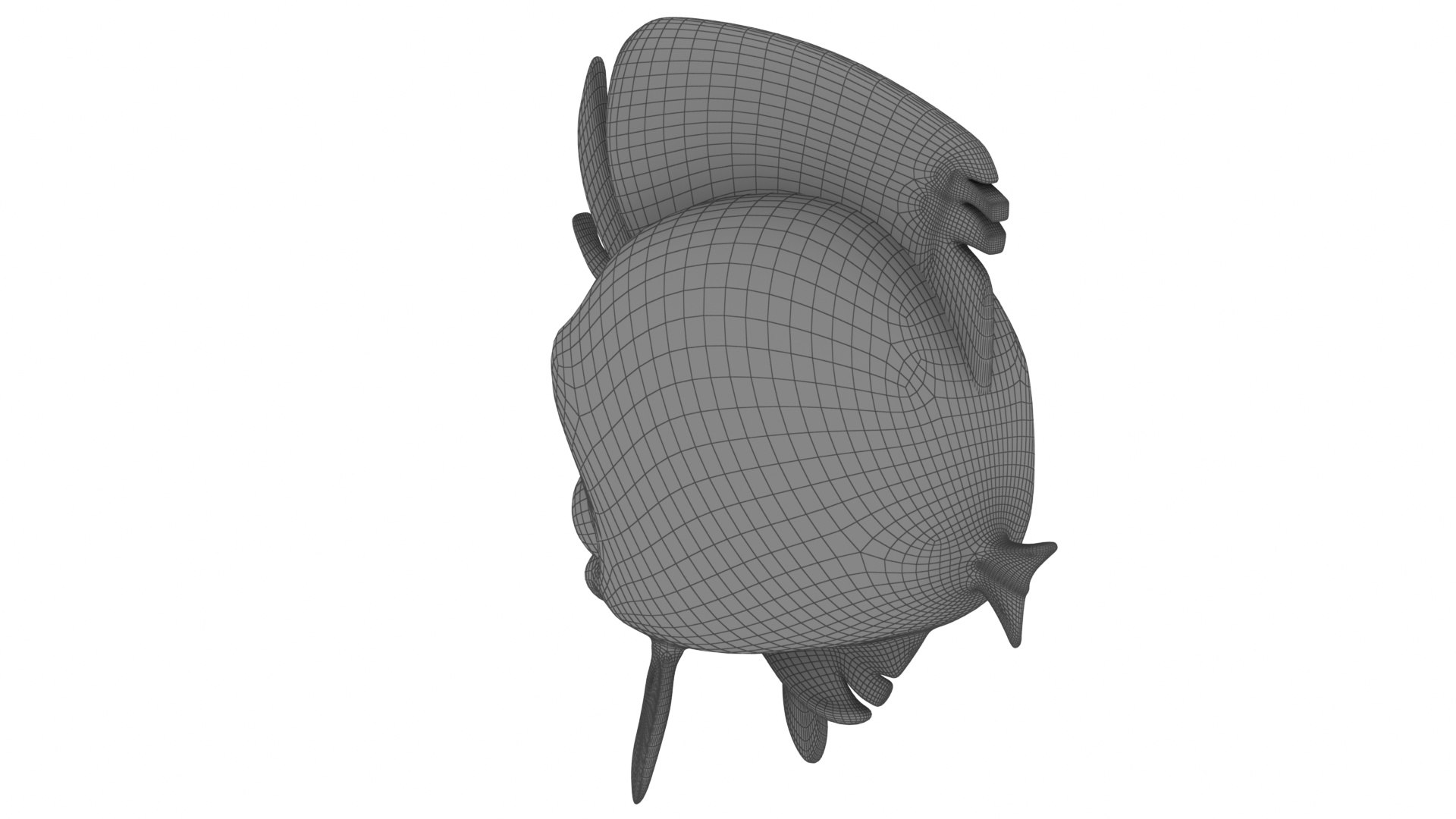 3D Model Cartoon Small Fish 06 - TurboSquid 2073014