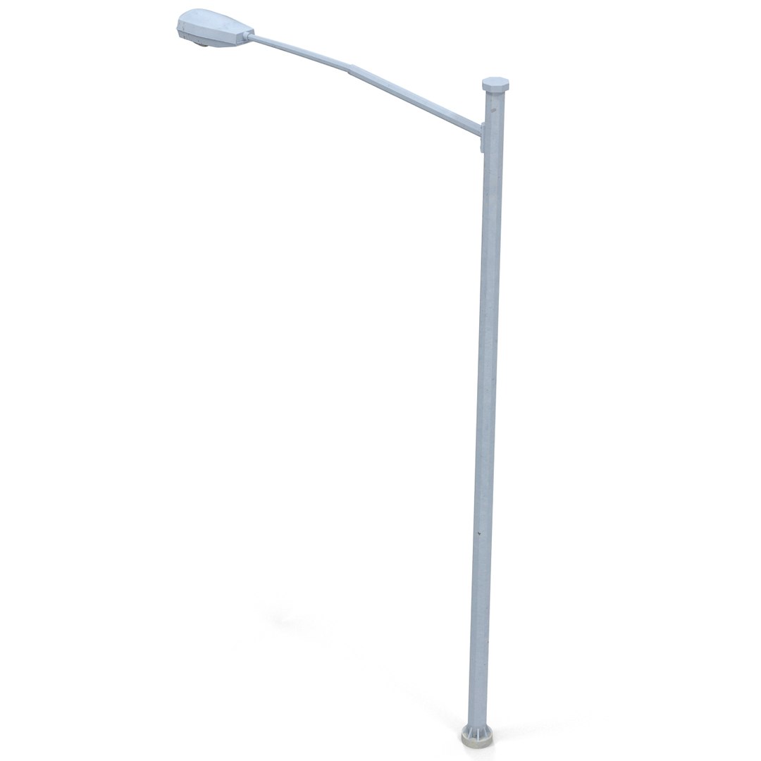 3d Street Lamp Model