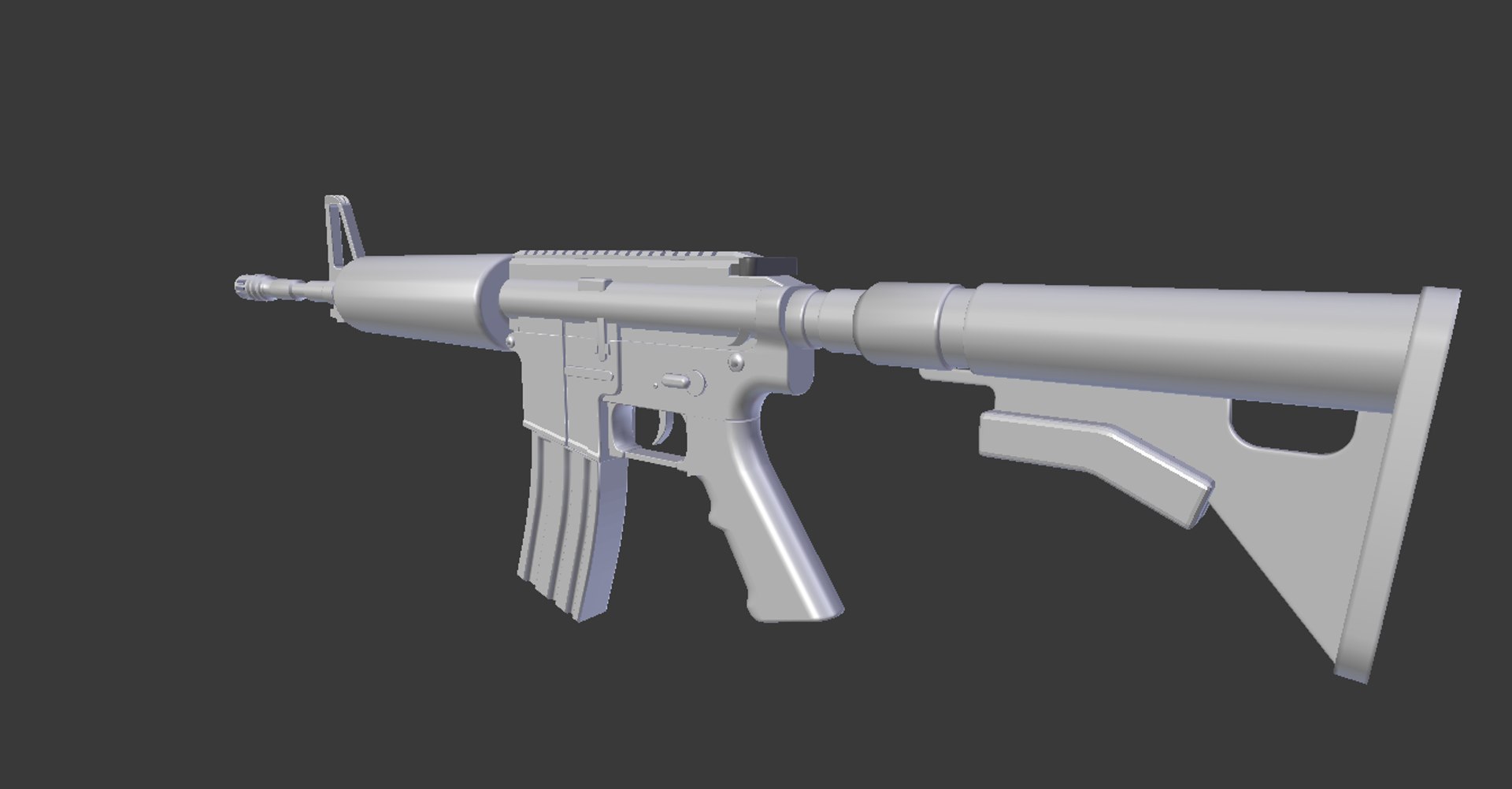 3d M4a1 Fps Model