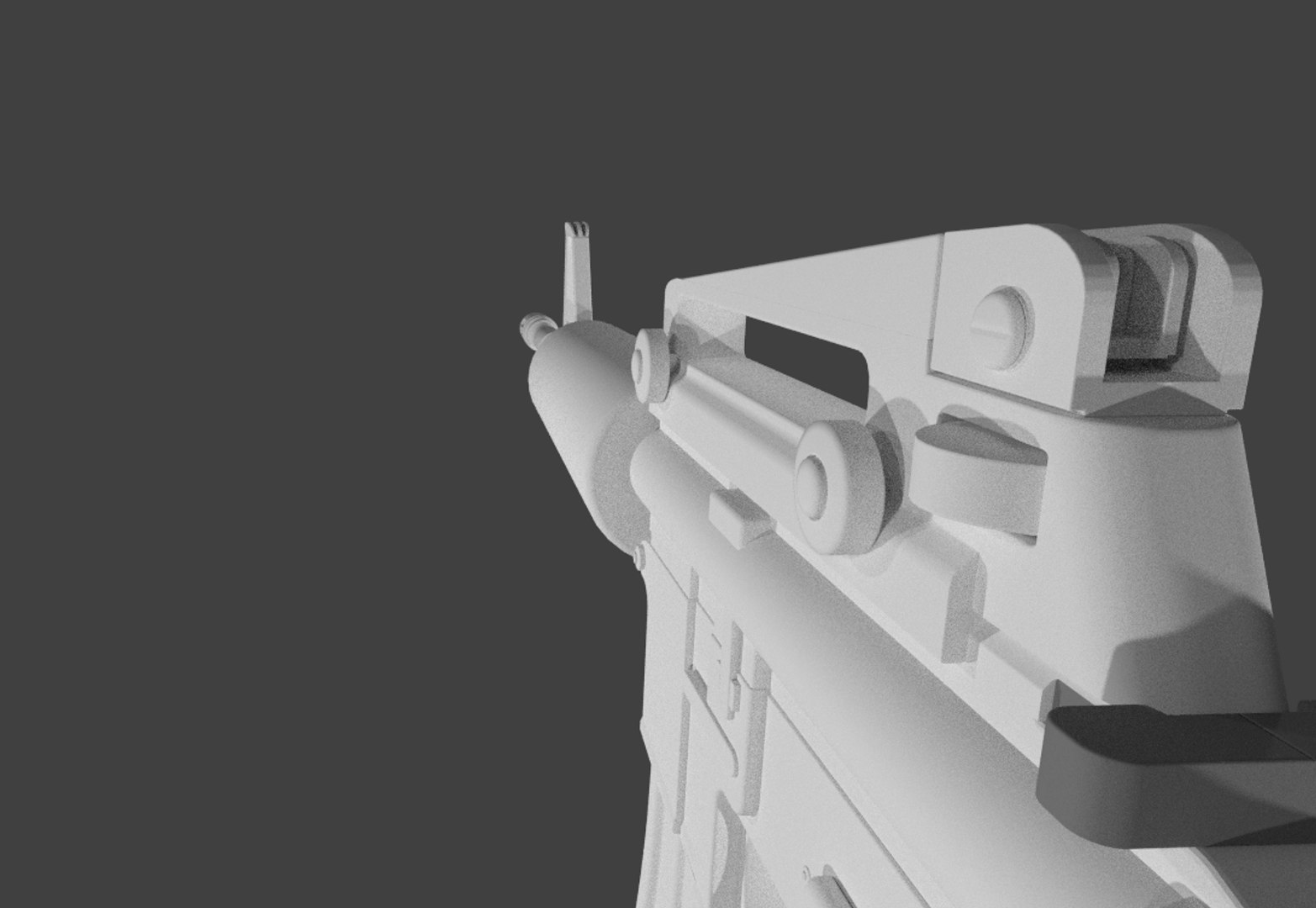 3d M4a1 Fps Model
