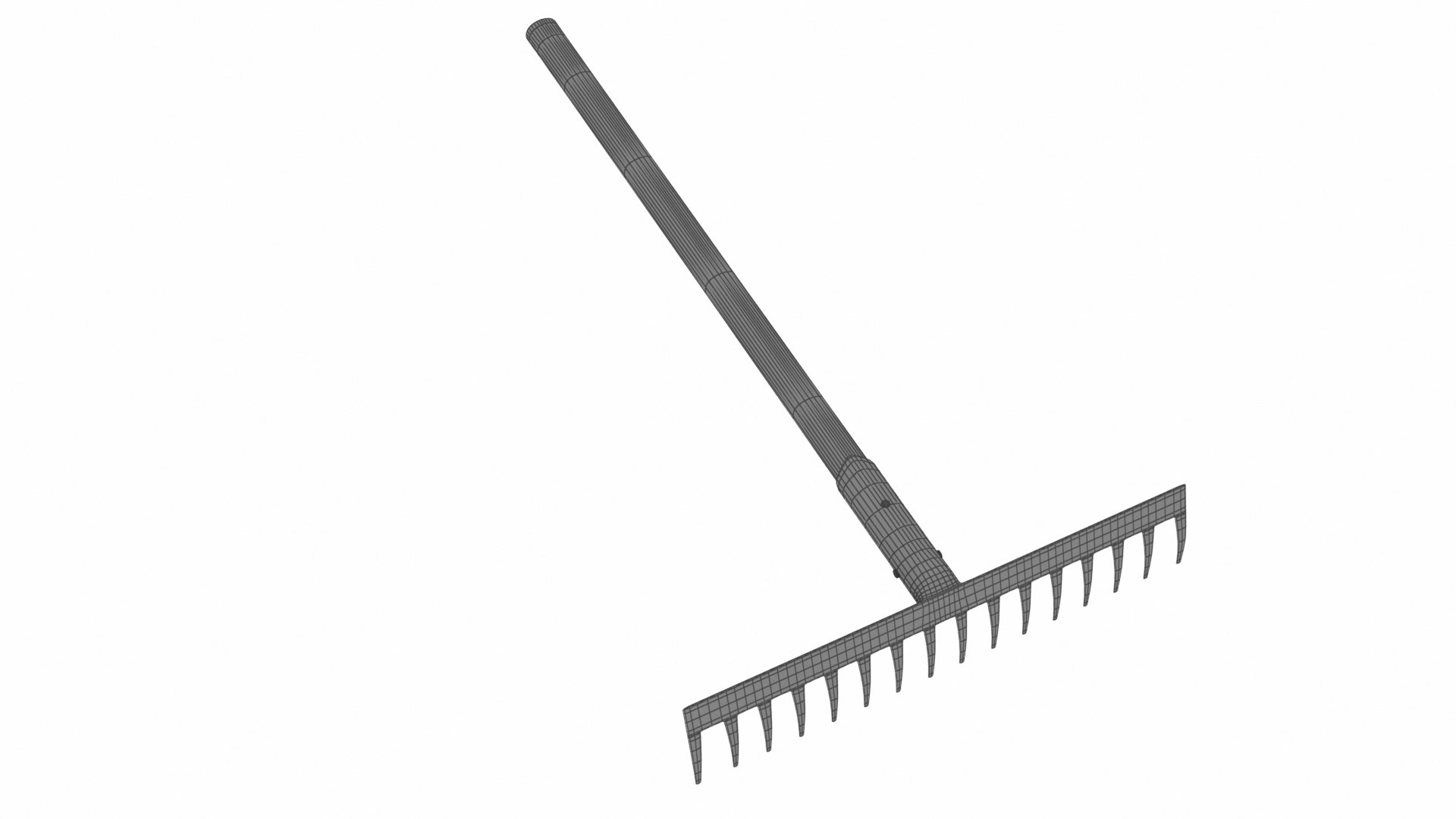 3D Model Farm Rake - TurboSquid 1663471