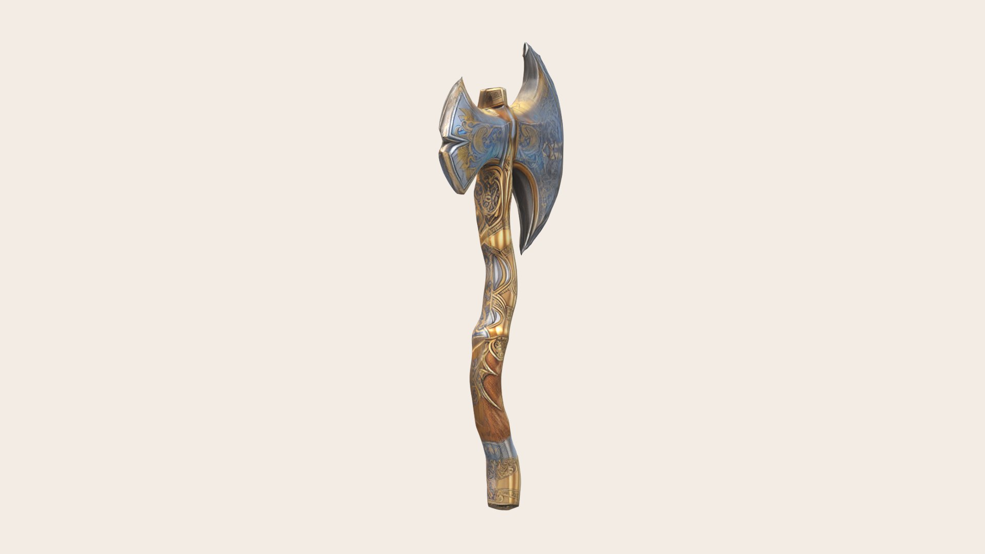 Battle Axe 3D - TurboSquid 2194670
