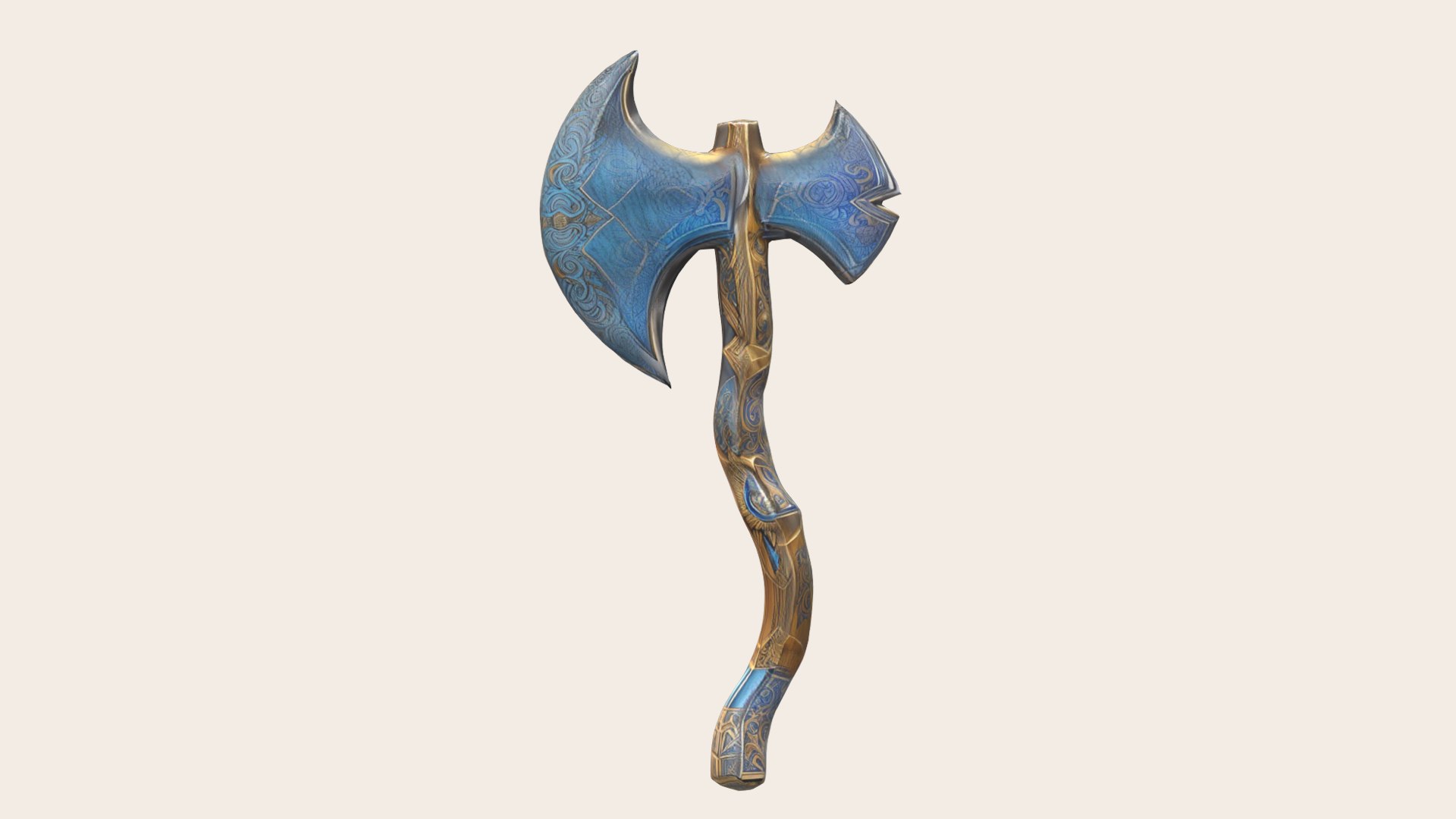 Battle Axe 3D - TurboSquid 2194670