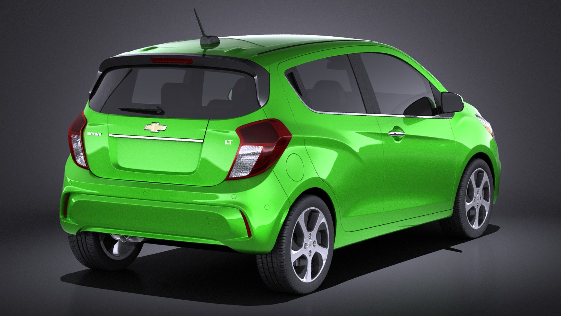 3d Model 2016 Chevrolet Spark