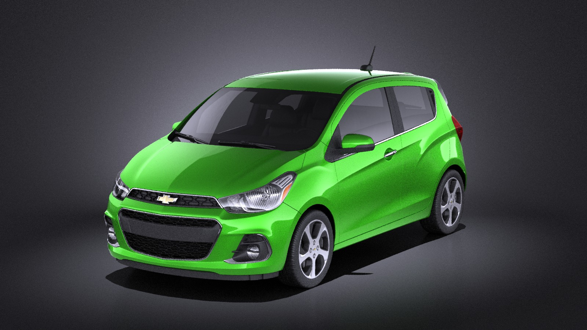 3d Model 2016 Chevrolet Spark