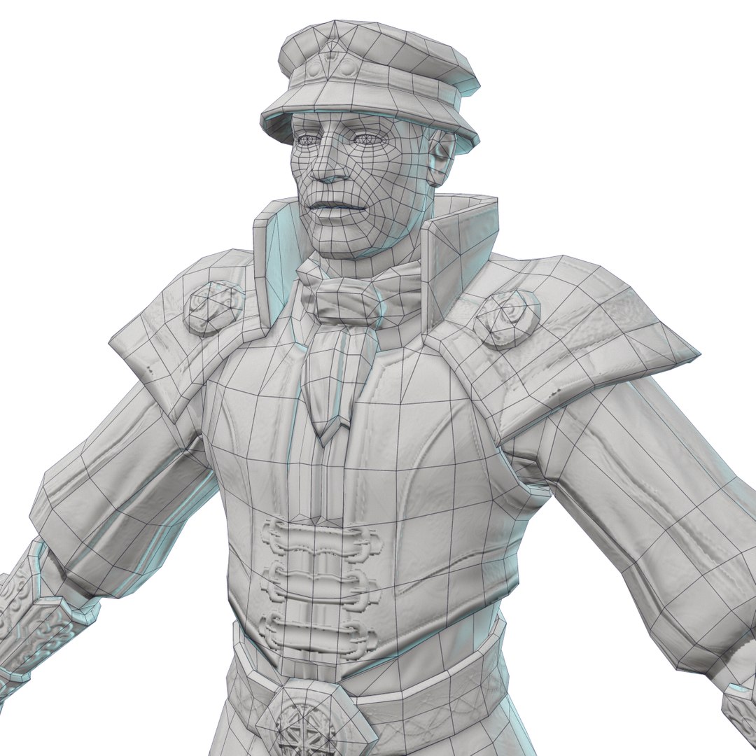 Medieval Guard 3d Max