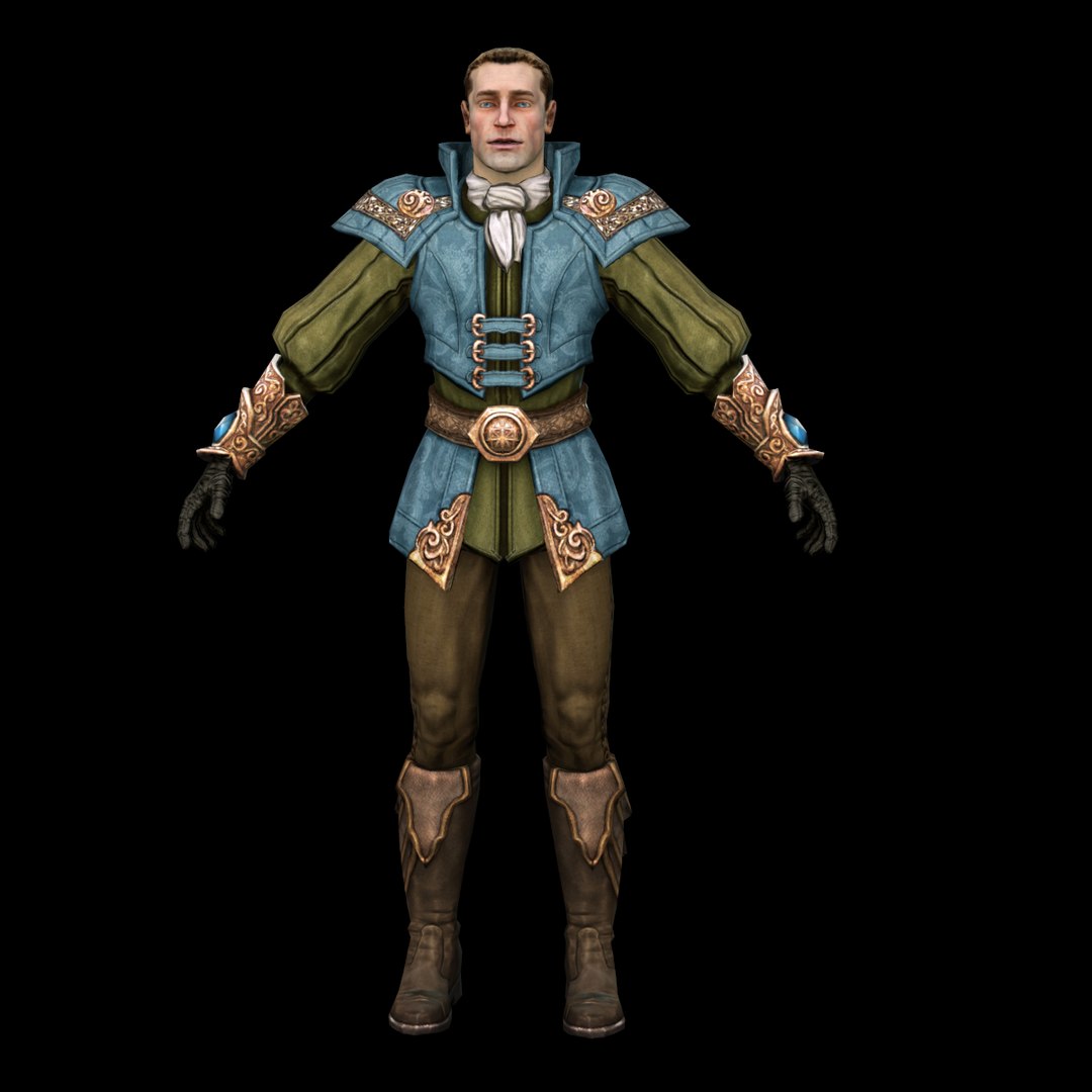 Medieval Guard 3d Max