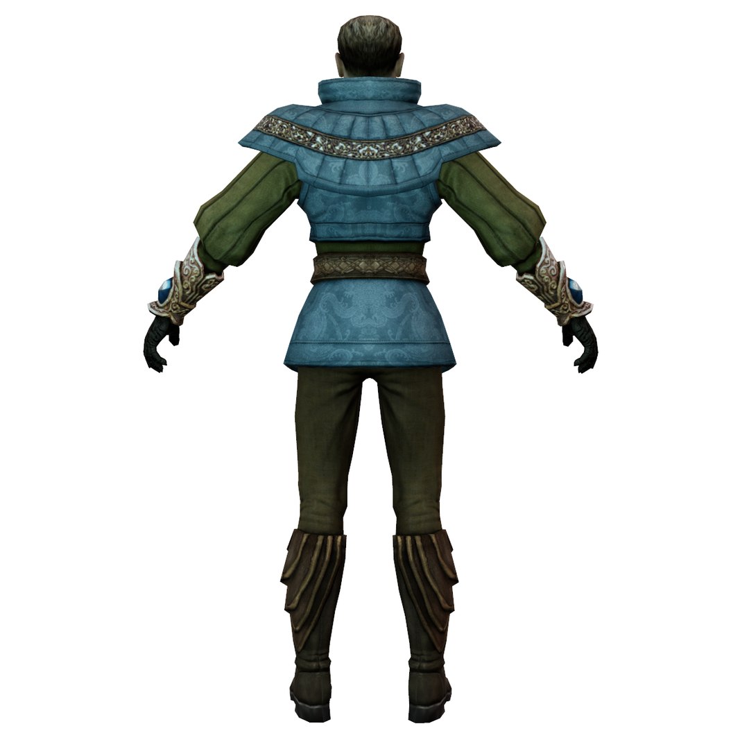 Medieval Guard 3d Max