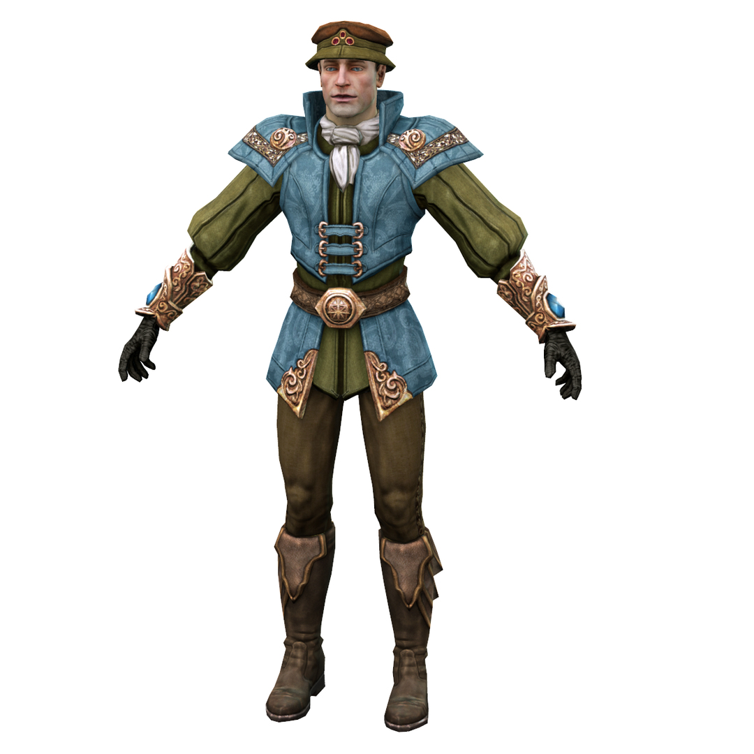 Medieval Guard 3d Max