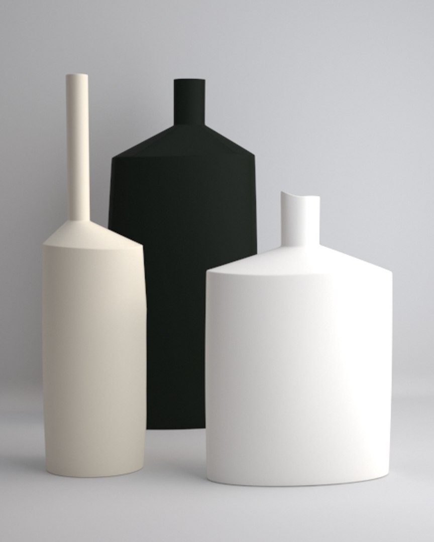 3d model vase kose