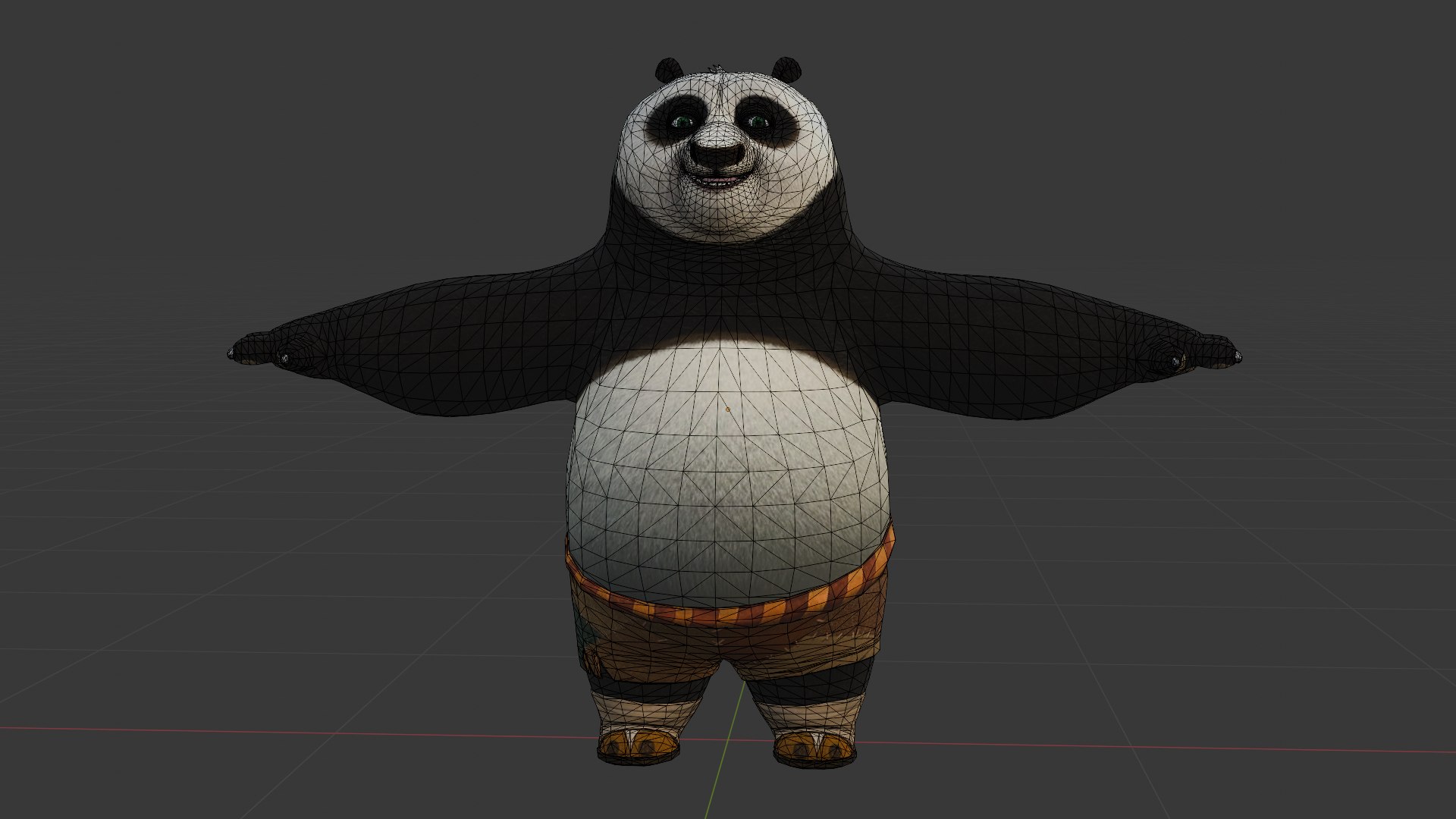 Free 3D Panda Model - TurboSquid 2255413