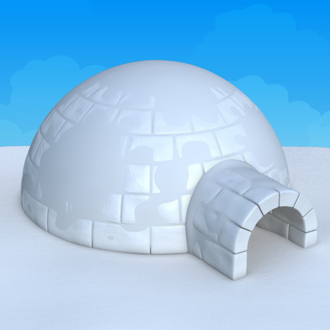 3D Igloo - TurboSquid 1788783