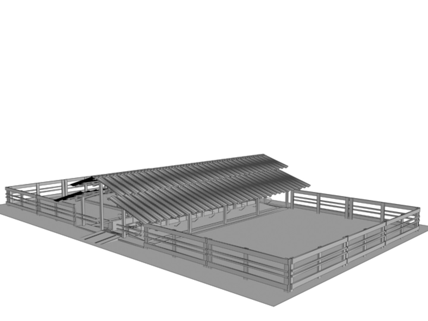 Dairy Farm Design Model - TurboSquid 1580162