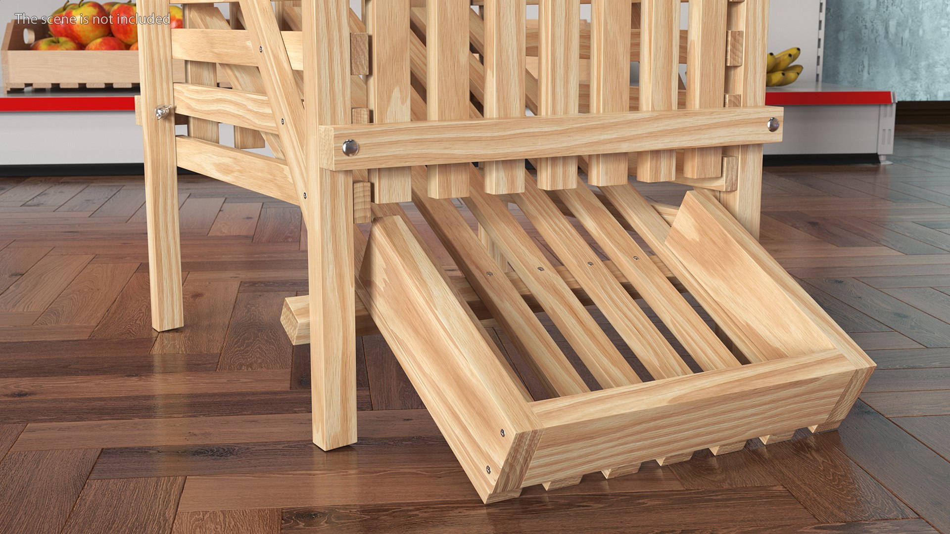 Wooden Vegetable Racks Collection 3D Model - TurboSquid 1920256