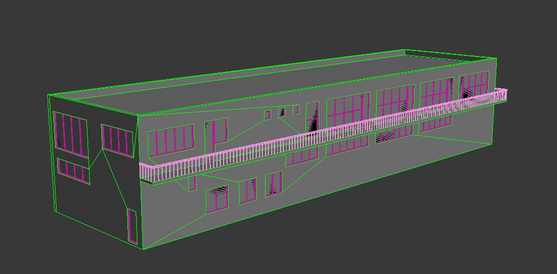 Storehouse Garage 3d Model