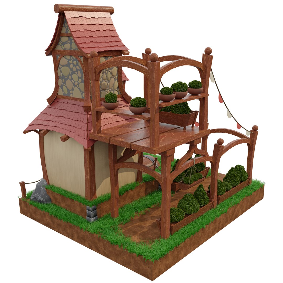 Tale House 1 3D - TurboSquid 1943846