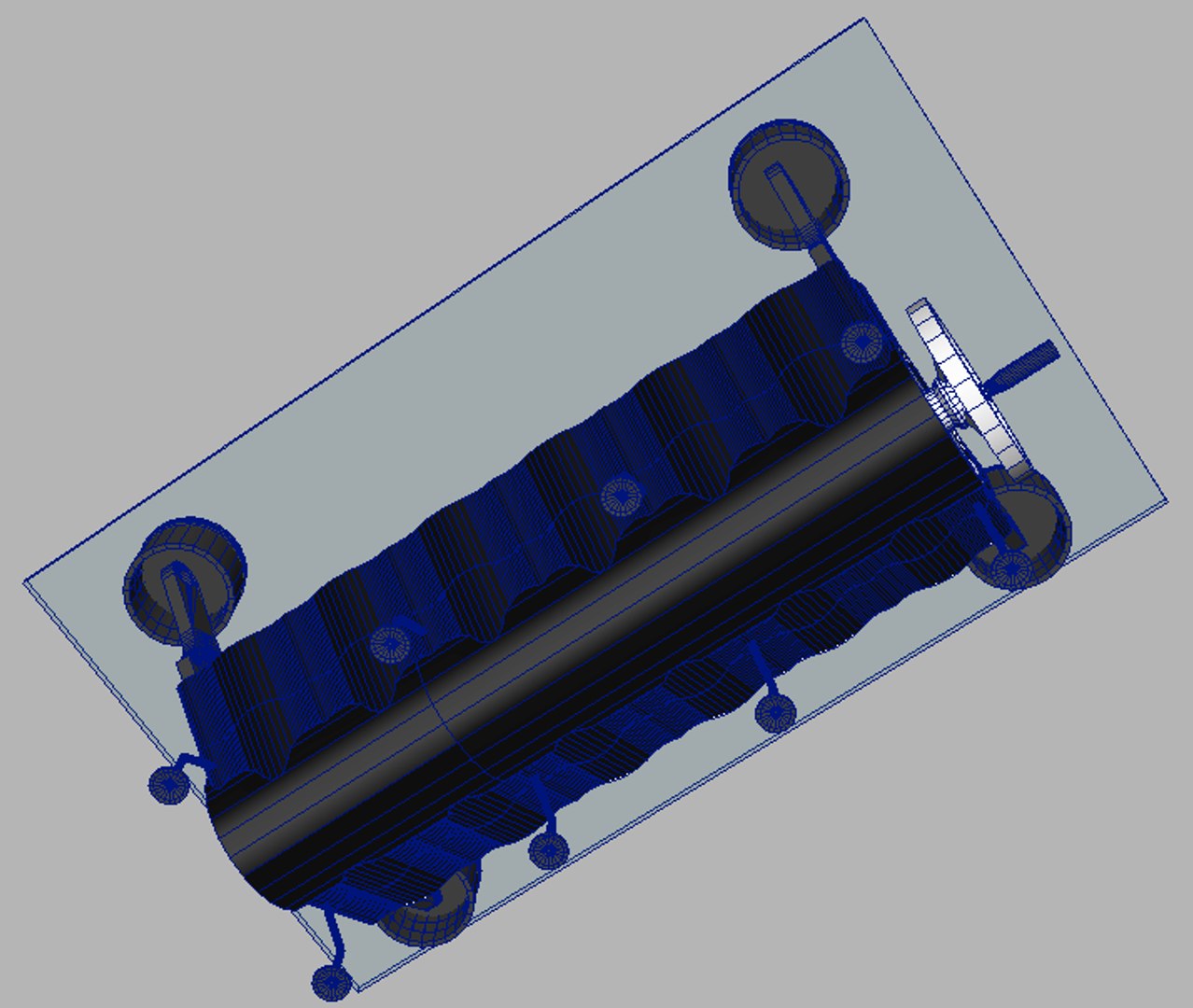 3d Engine Table V12 Model
