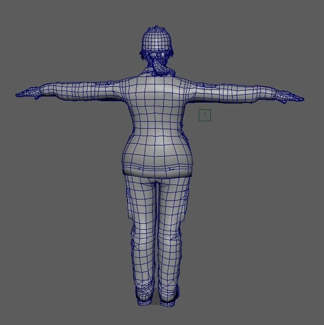 Female Worker CharacterRigged Animated 3D Model - TurboSquid 2059163