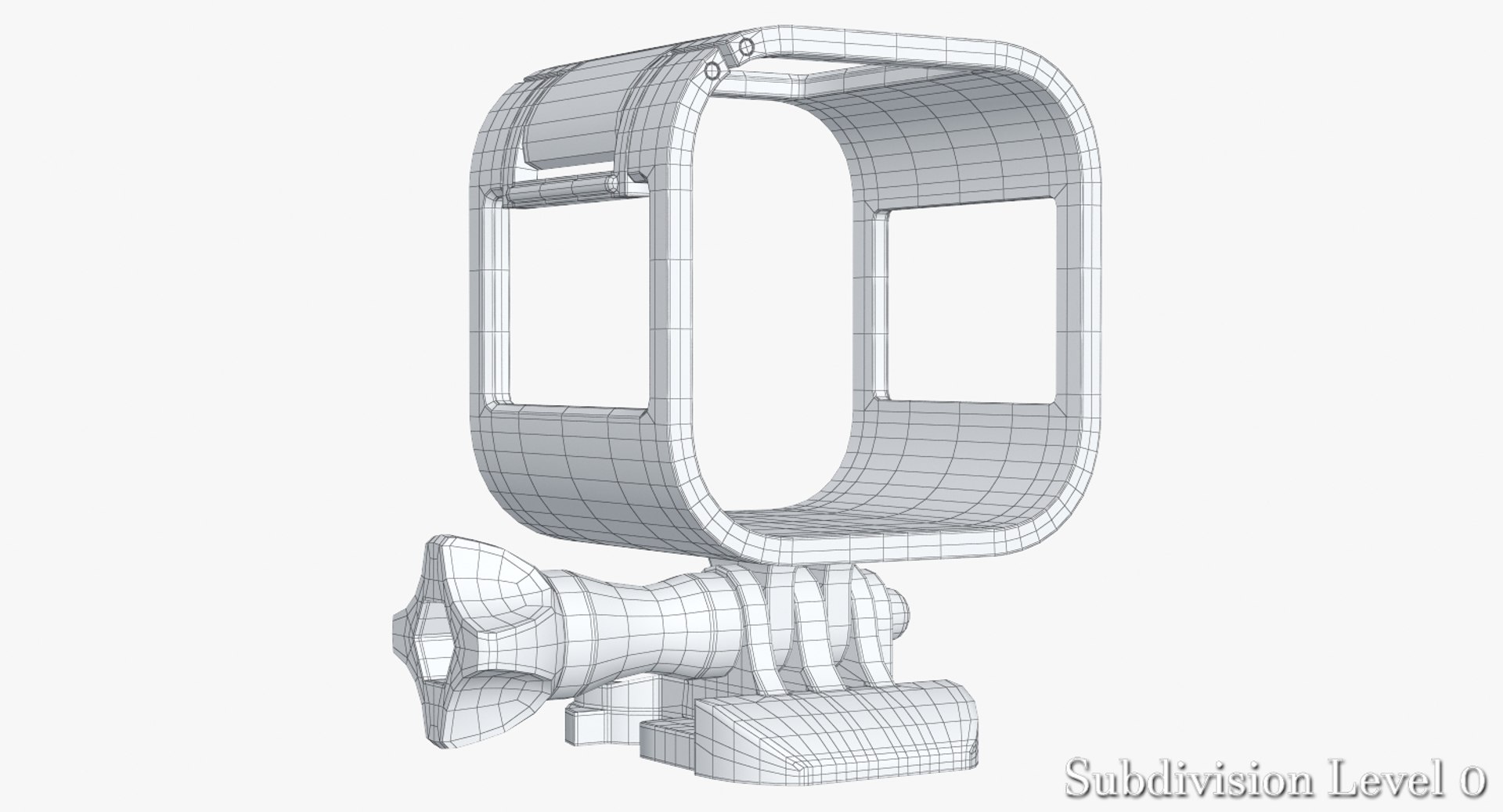 gopro session frame 3d model