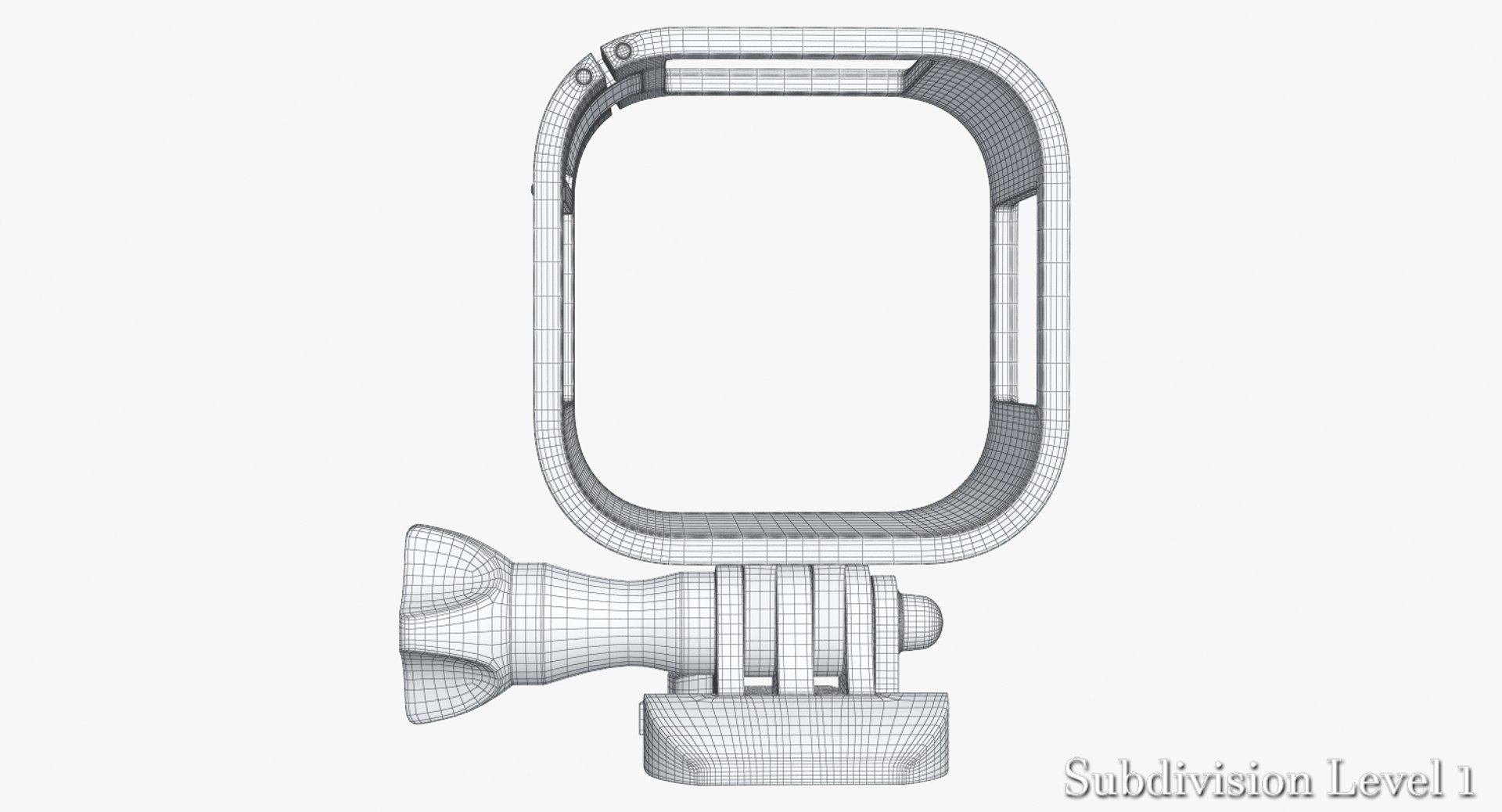 gopro session frame 3d model
