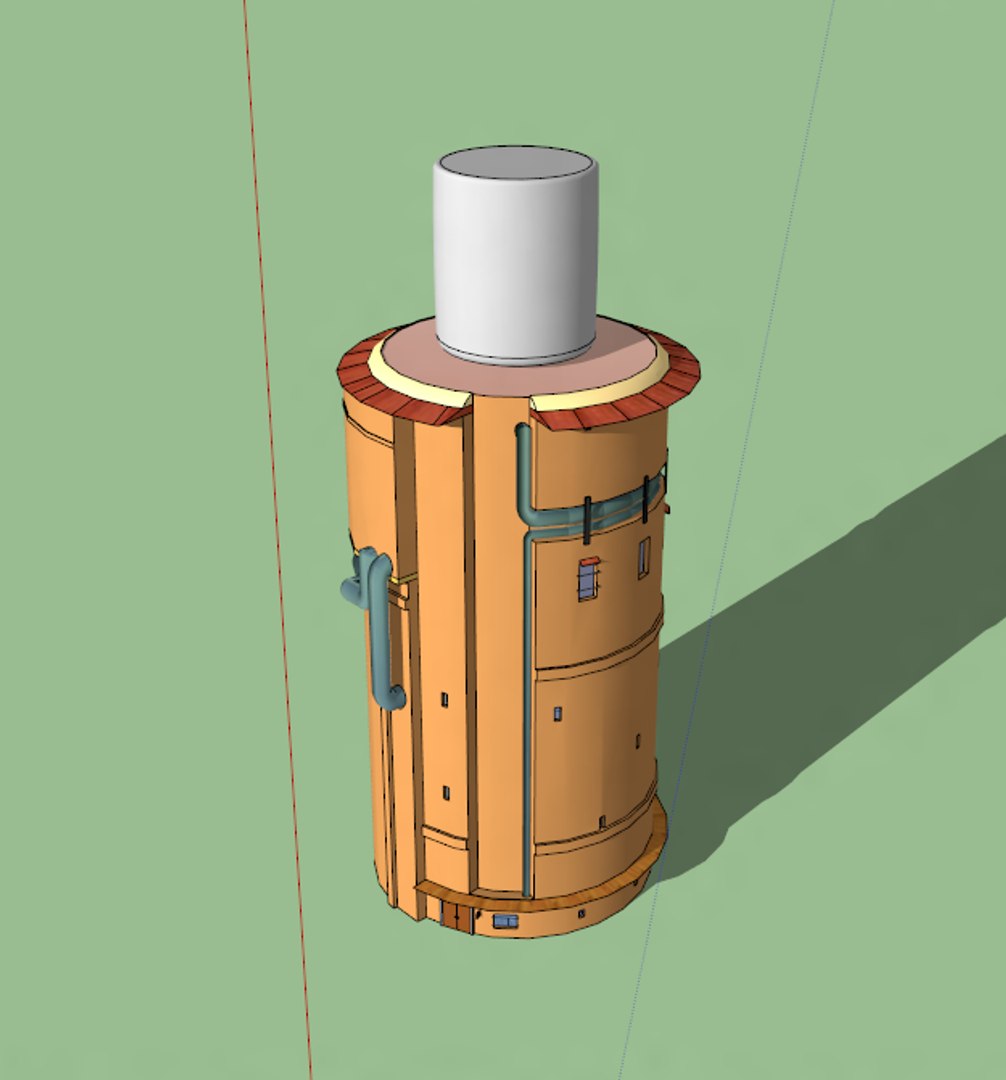 3ds Konoha Building Naruto