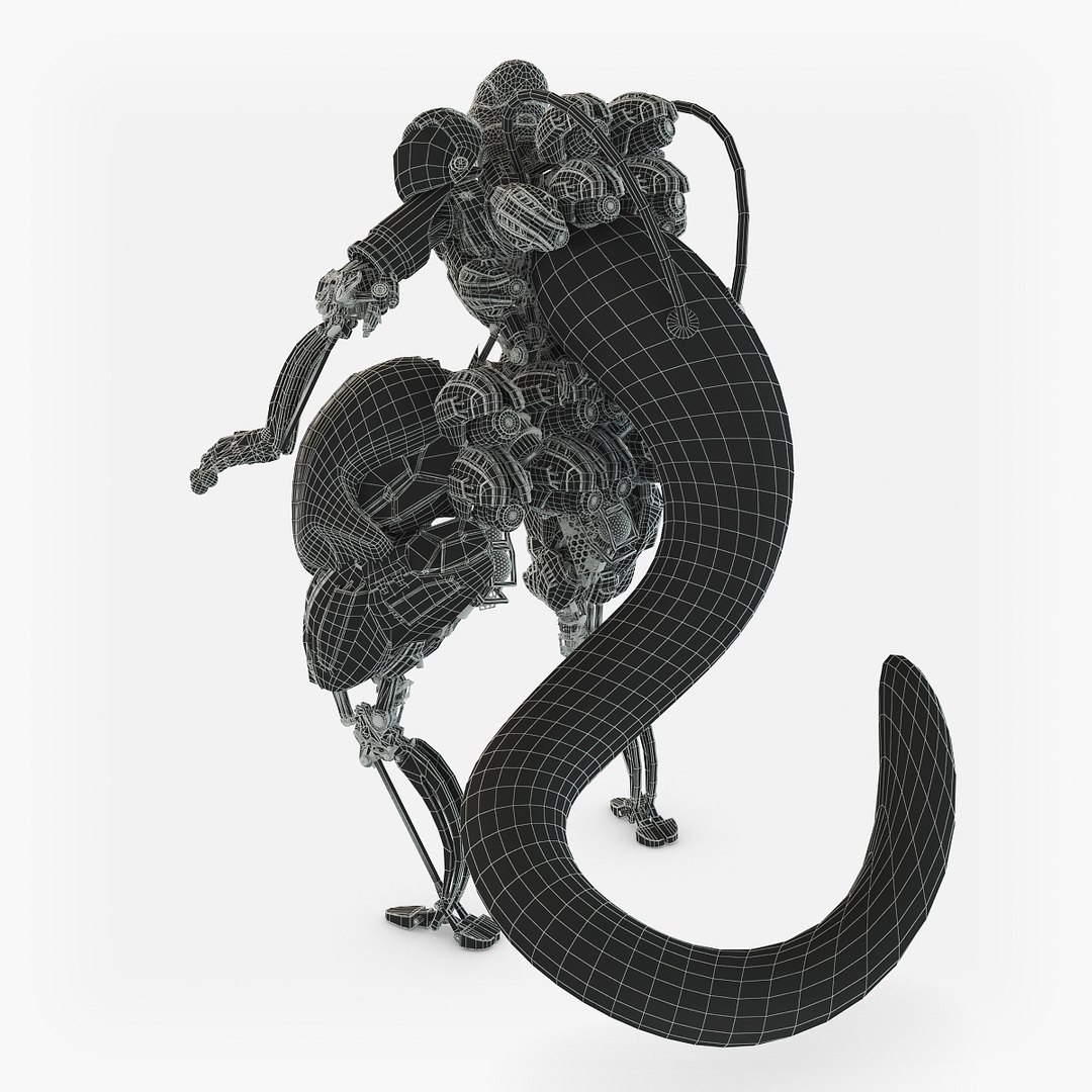 3d Character Mewtwo Pokemon Model