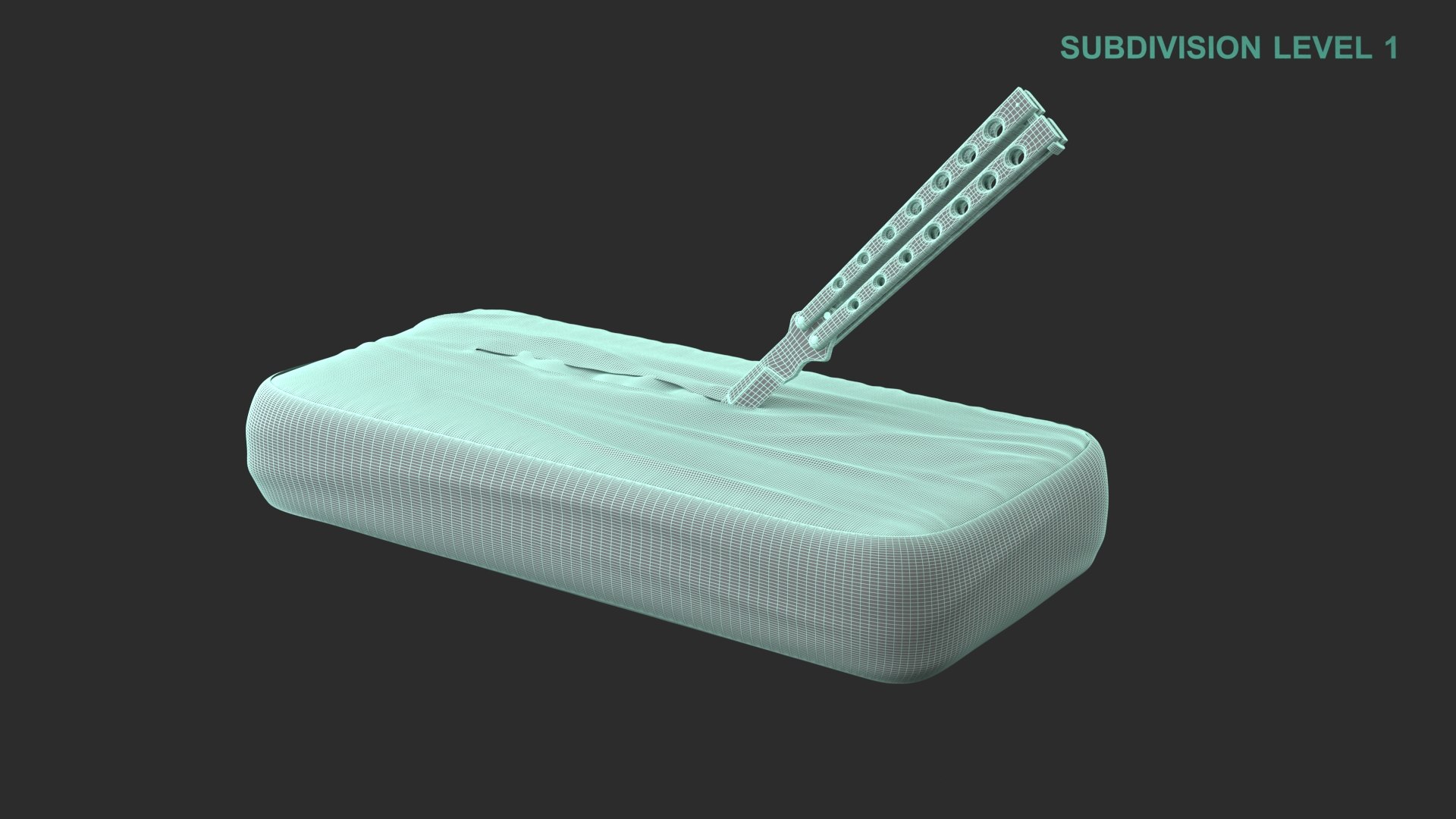 3D Drug Package With Knife - TurboSquid 2037869