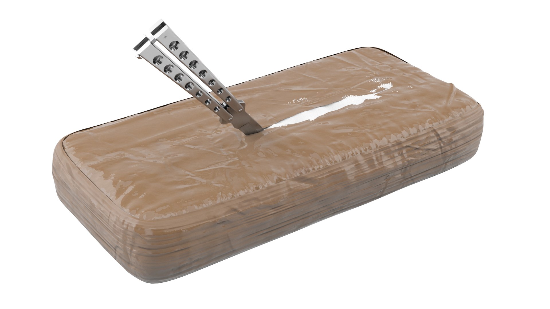 3D Drug Package With Knife - TurboSquid 2037869
