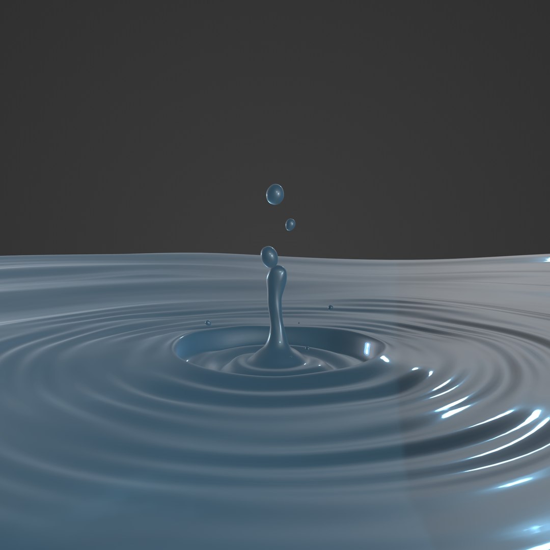 Crown Splash 3D Model - TurboSquid 2045422