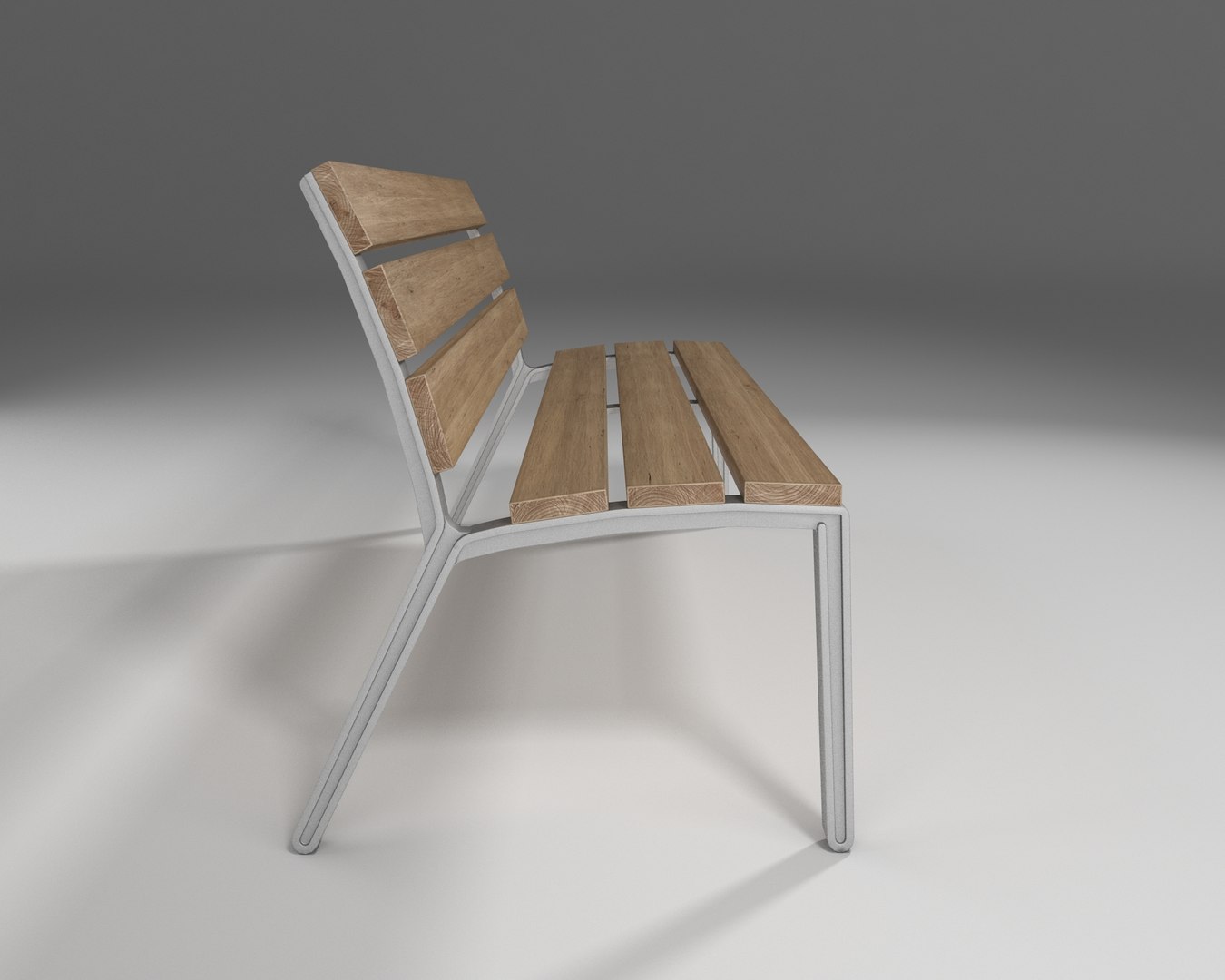 3d bench model