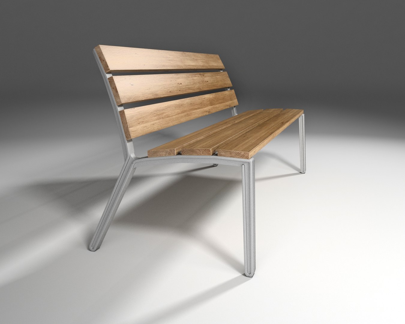 3d bench model