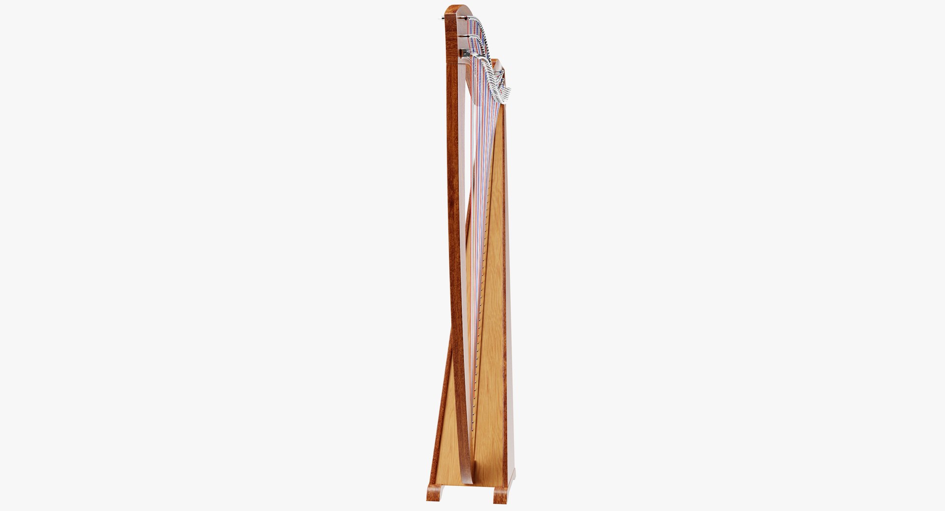 Harp Music Instrument 3D Model - TurboSquid 1459757