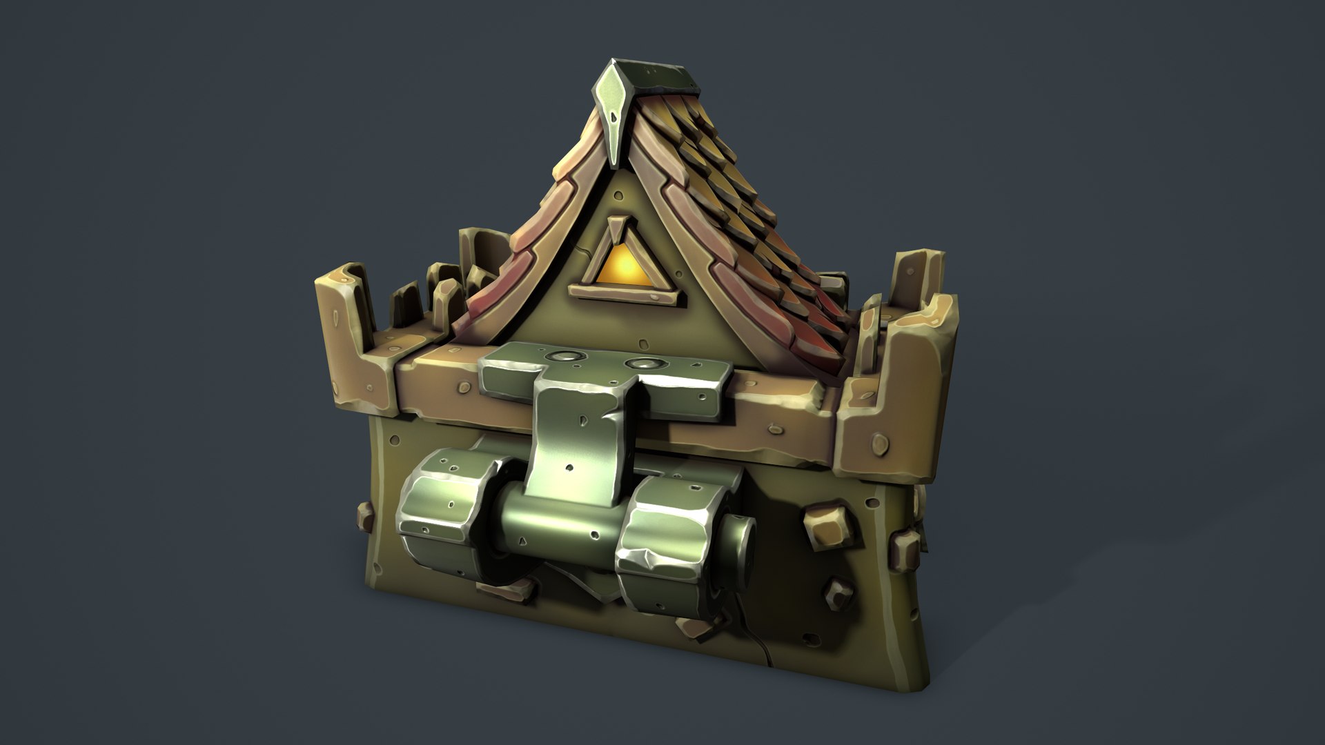 3D Castle Chest - TurboSquid 2035922