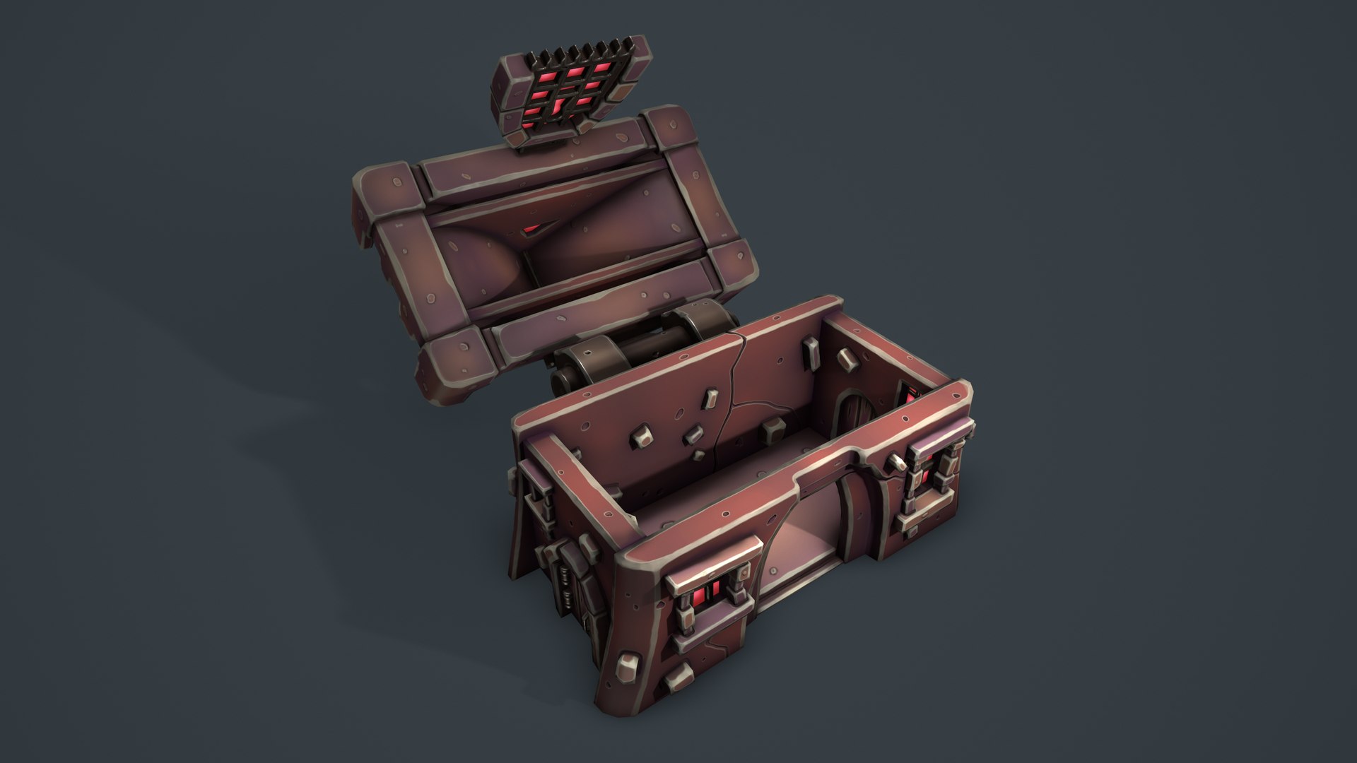 3D Castle chest - TurboSquid 2035922