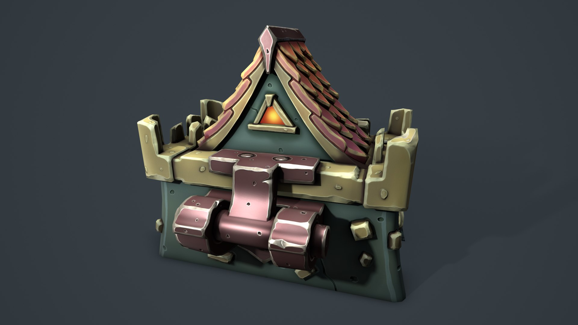 3D Castle Chest - TurboSquid 2035922