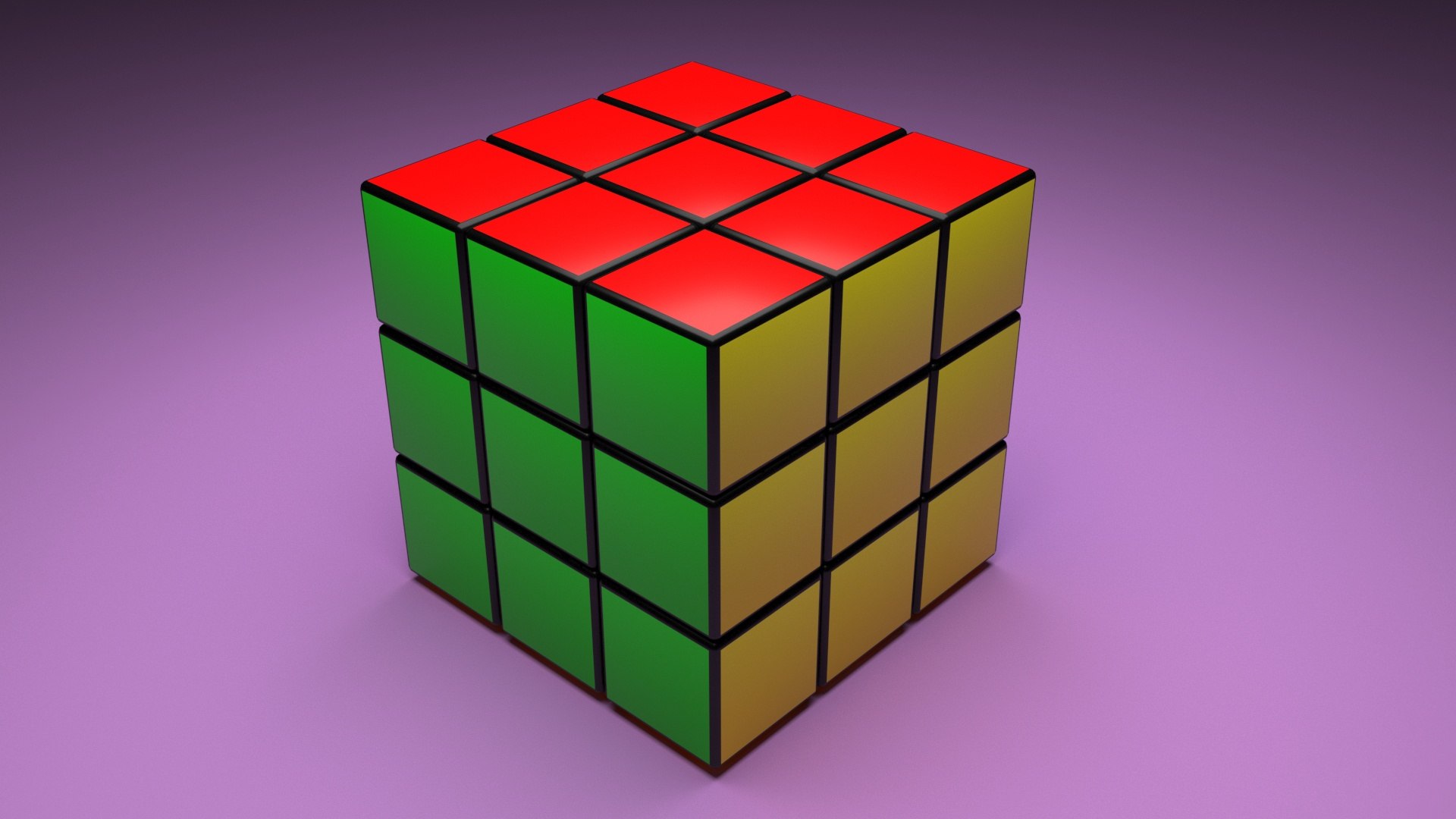 Rubiks Cube With Solving Animation Model - TurboSquid 1790495