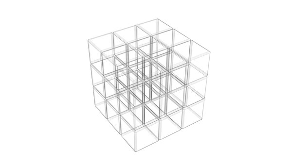 Rubiks Cube With Solving Animation model - TurboSquid 1790495