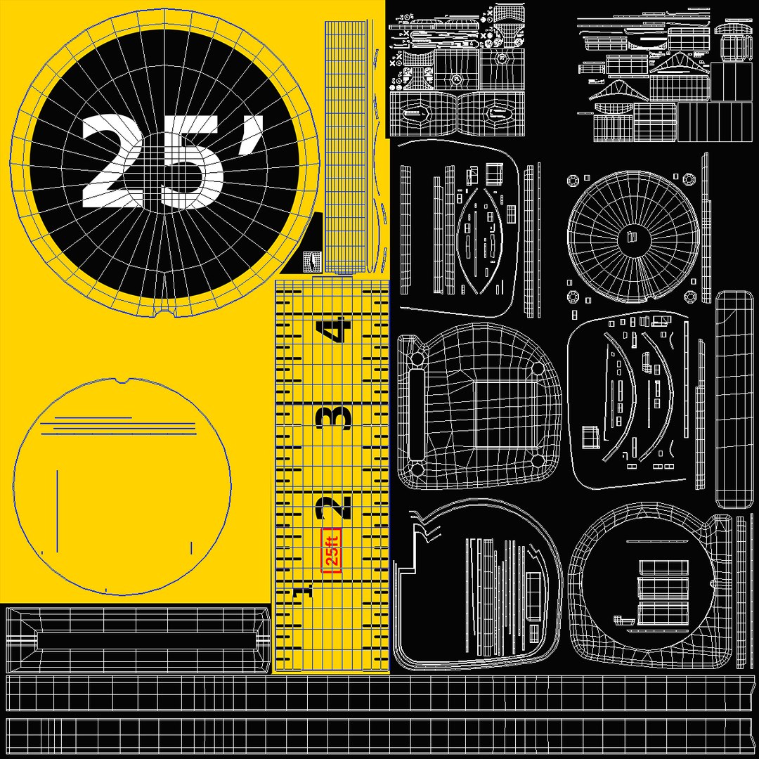 3D Tape Measure - TurboSquid 2080721