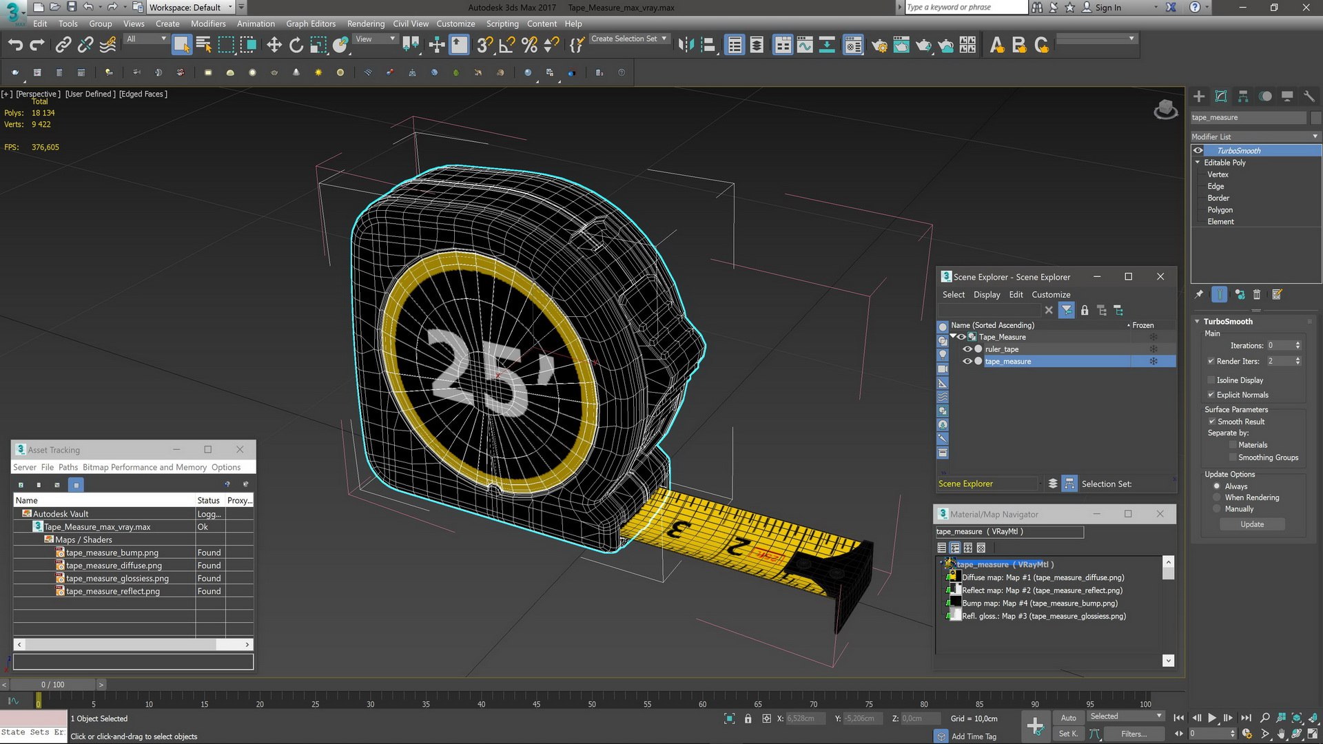 3D Tape Measure - TurboSquid 2080721
