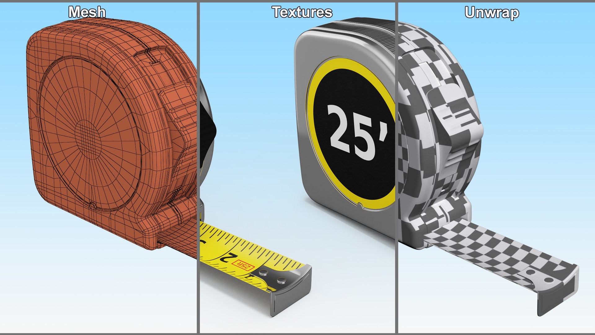 3D Tape Measure - TurboSquid 2080721