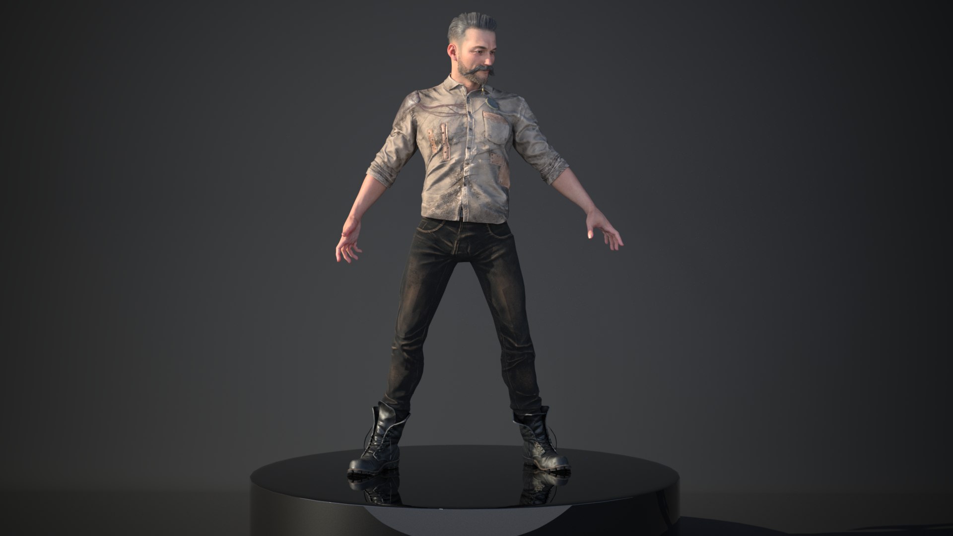 Apocalypse Man Suit 3D Model - TurboSquid 2024897